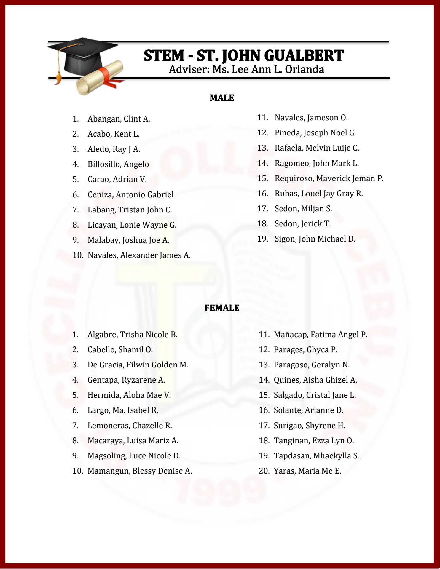 SCC-SHS 7TH COMMENCEMENT EXERCISES - Marianne Christie Ragay - Page 26 ...