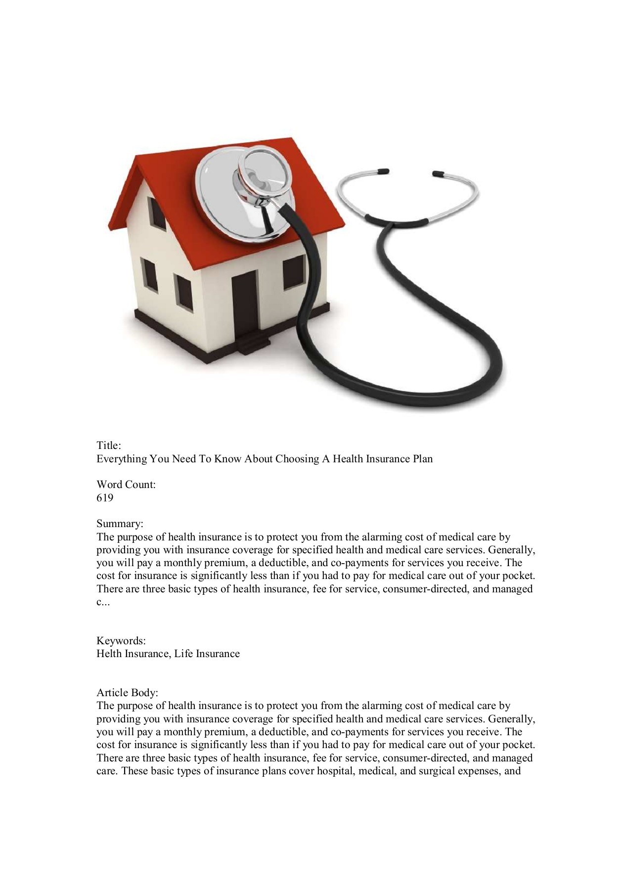 Everything You Need To Know About Choosing A Health Insurance Plan ...