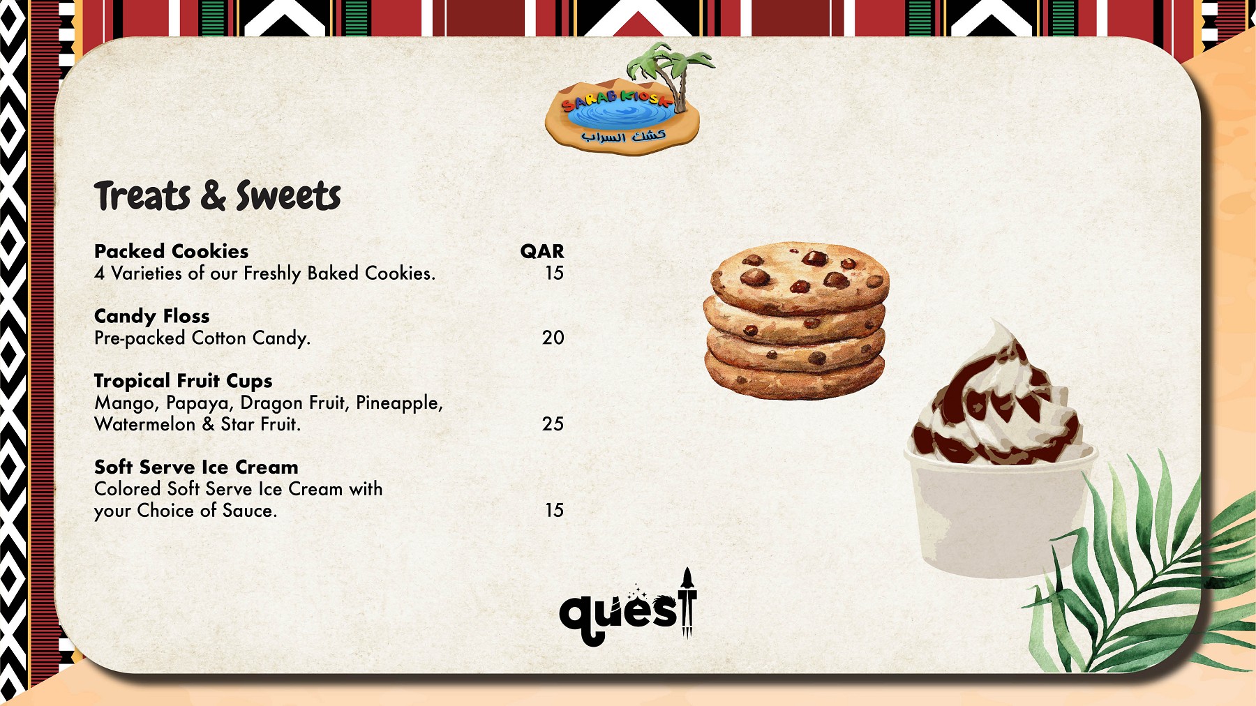 Sarab Kiosk Menu - dohaquest - Page 2 | Flip PDF Online | PubHTML5