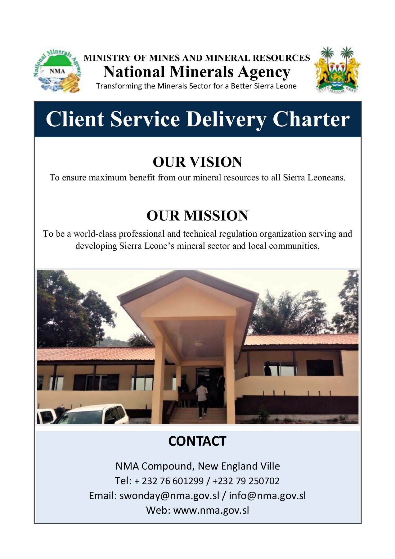 NMA Service Delivery Charter - emanlans - Page 1 - 36 | Flip PDF Online ...