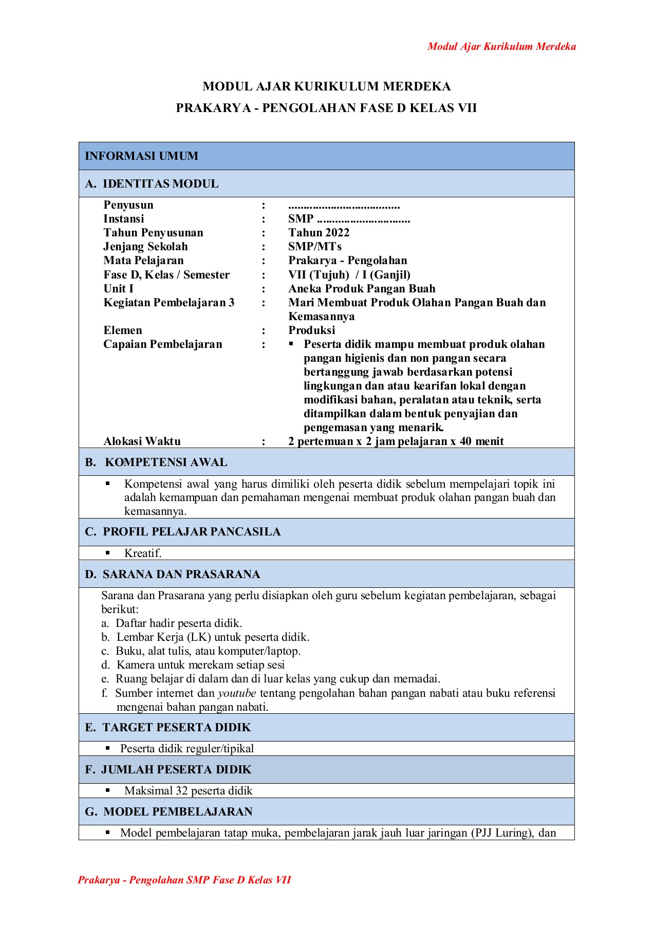 MODUL AJAR 1 - Agustin Giri - Page 38 | Flip PDF Online | PubHTML5