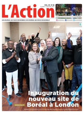 L'Action du jeudi le 01 décembre 2022