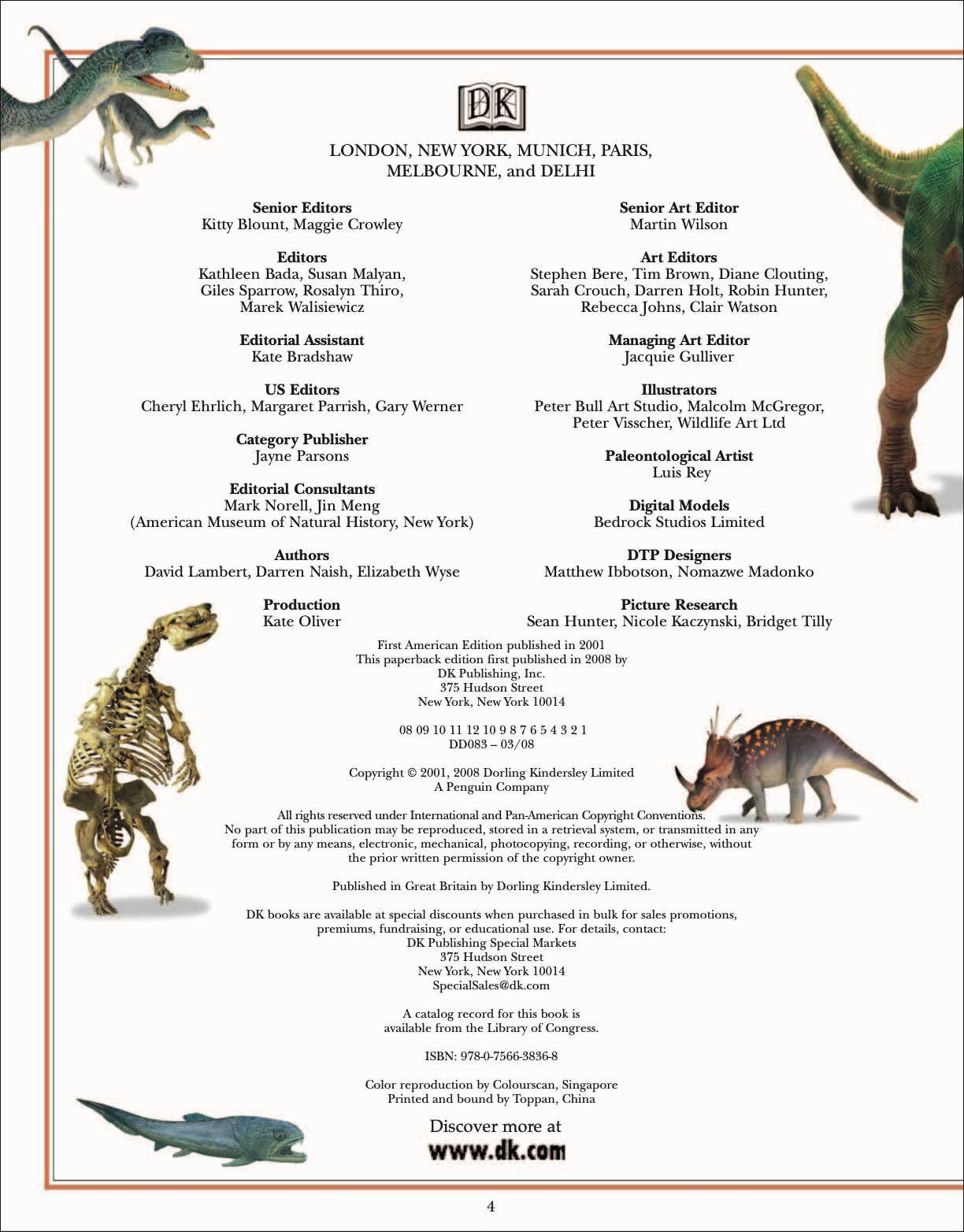 DK Encyclopedia of Dinosaurs & Prehistoric Life - VPSI Library - Page 6 ...