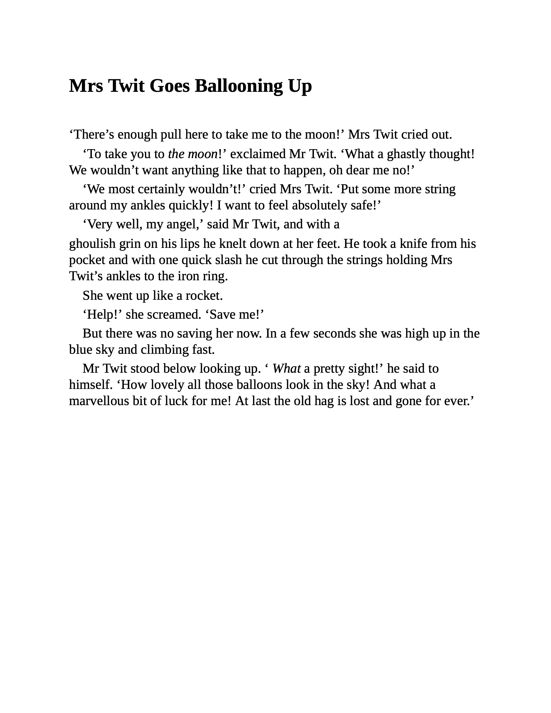 ROALD DAHL - The Twits Roald Dahl - VPSI Library - Page 30 | Flip PDF ...