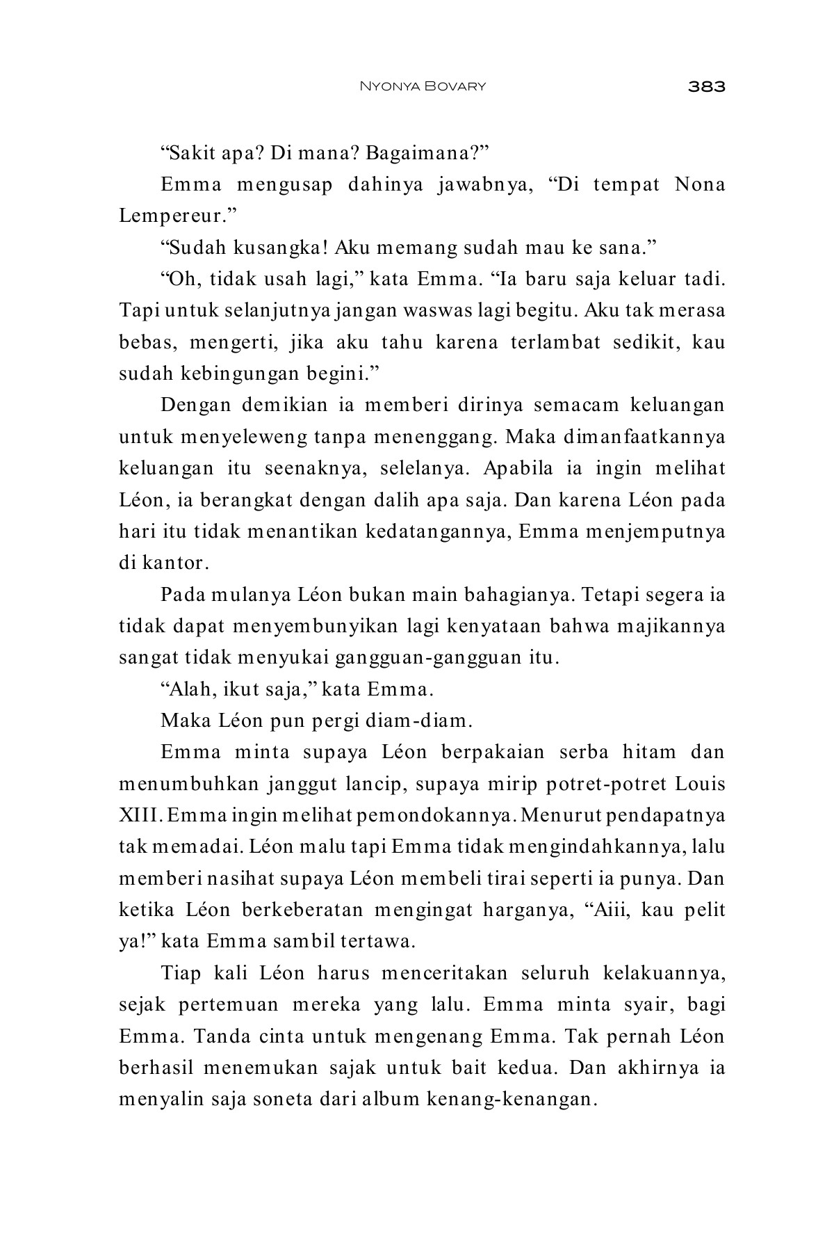 Nyonya Bovary oleh Gustave Flaubert - pustaka - Halaman 399 | PDF Online | PubHTML5
