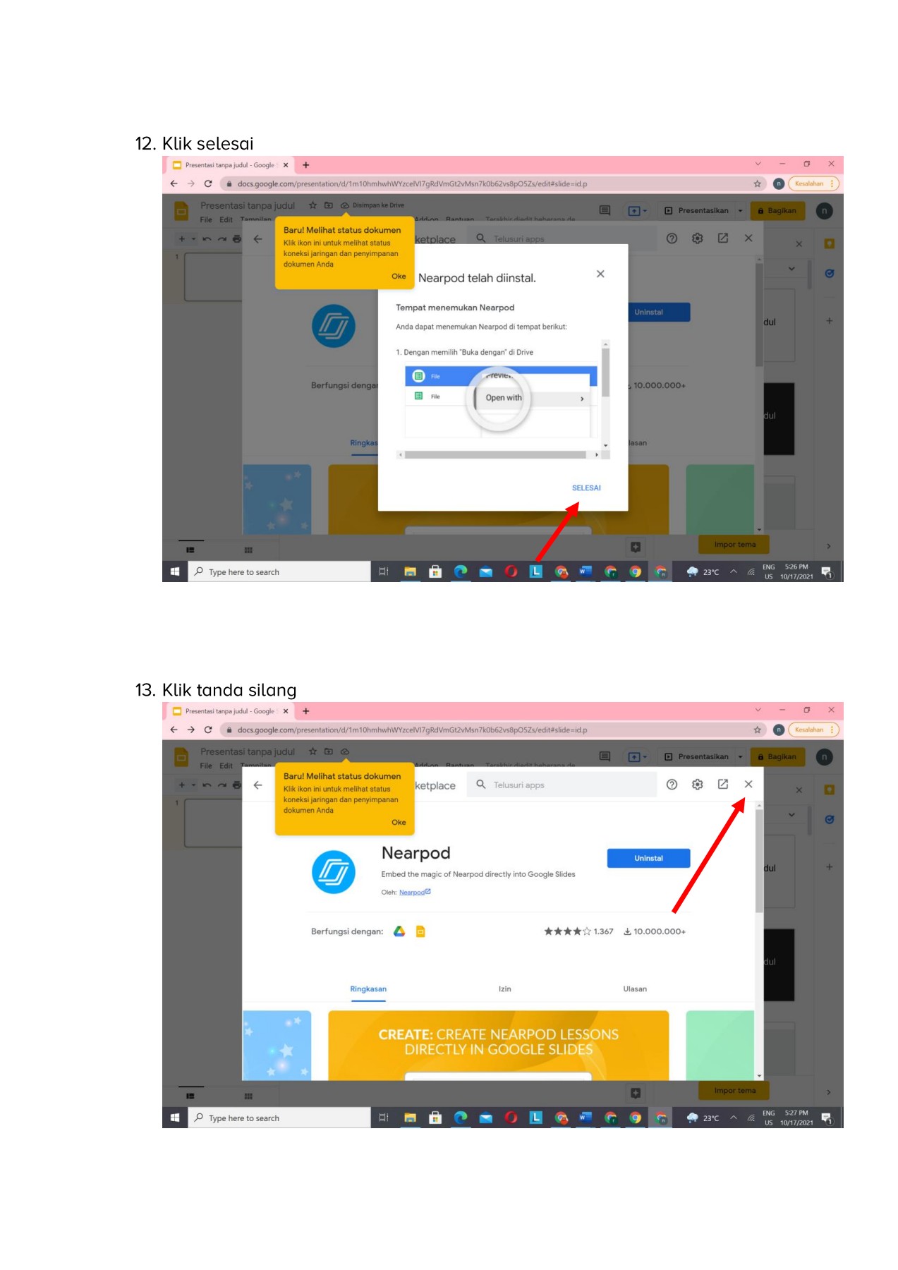 Buku Panduan Workshop Nearpod - Nia Sapari, M.Pd. - Halaman 13 | PDF Online | PubHTML5