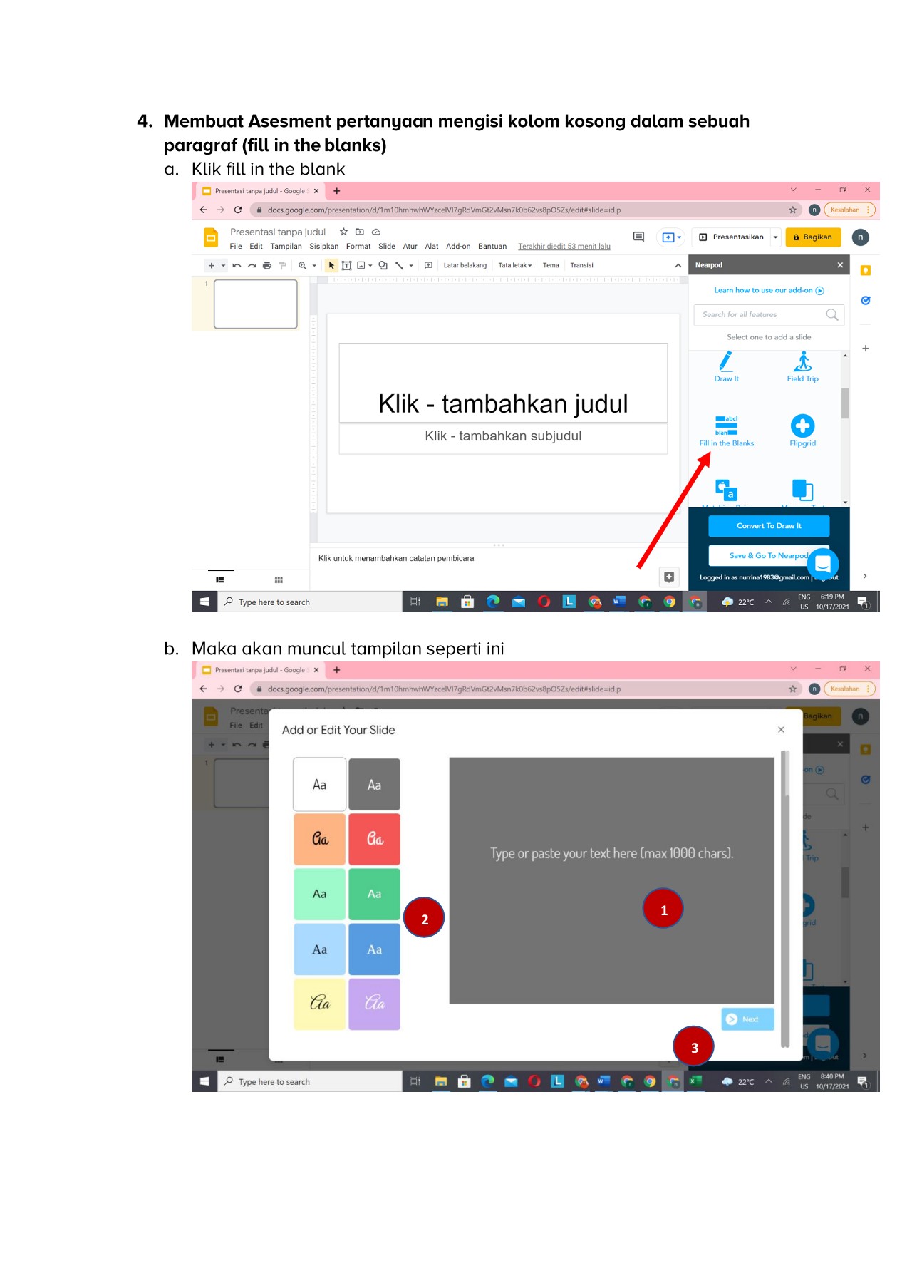 Buku Panduan Workshop Nearpod - Nia Sapari, M.Pd. - Halaman 26 | PDF Online | PubHTML5