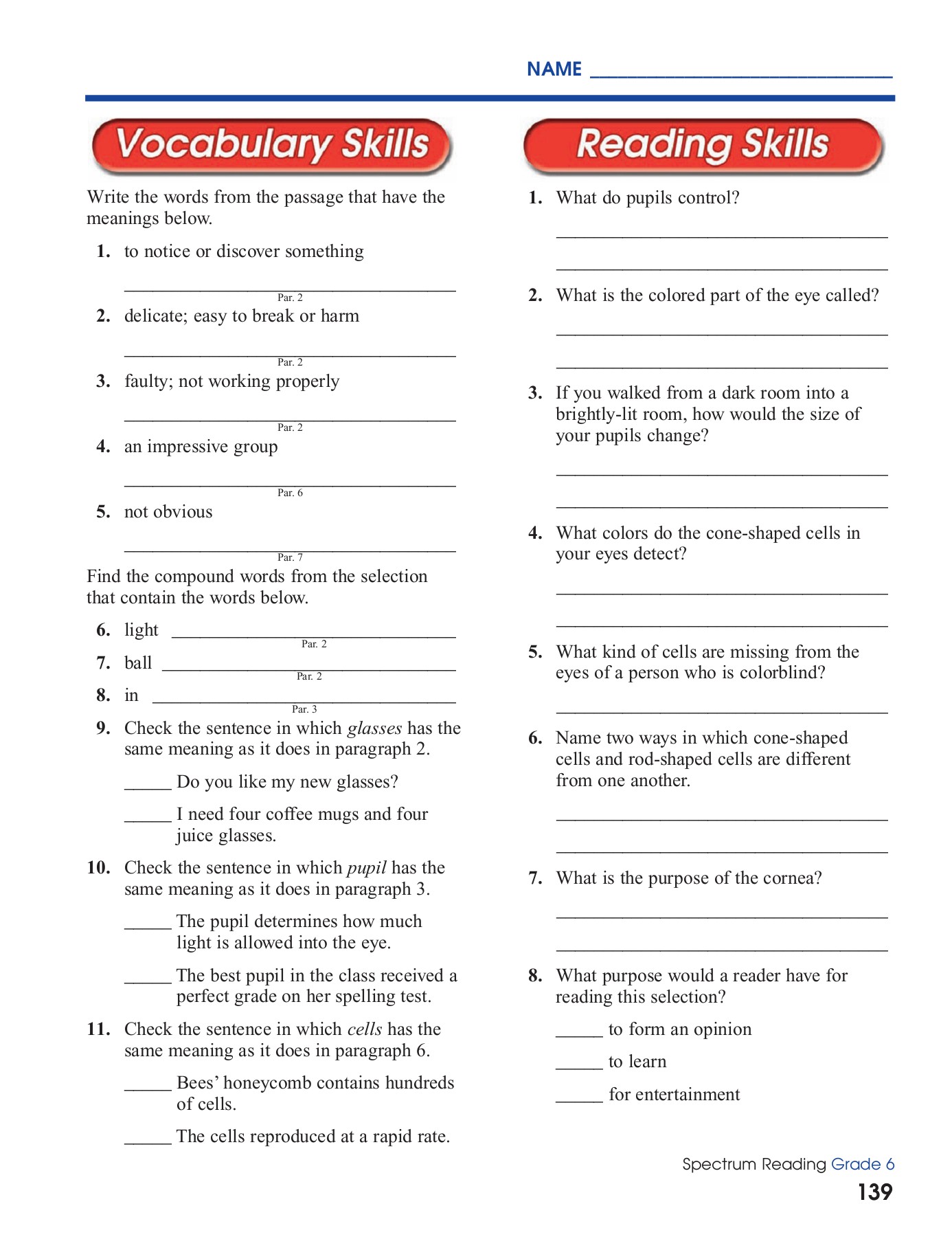 Reading Comprehension Book - Omkar Ghoshal 6D - Page 143 | Flip PDF ...