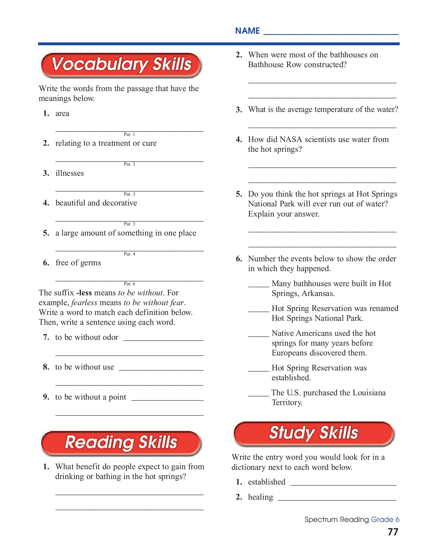 Reading Comprehension Book - Omkar Ghoshal 6D - Page 81 | Flip PDF ...