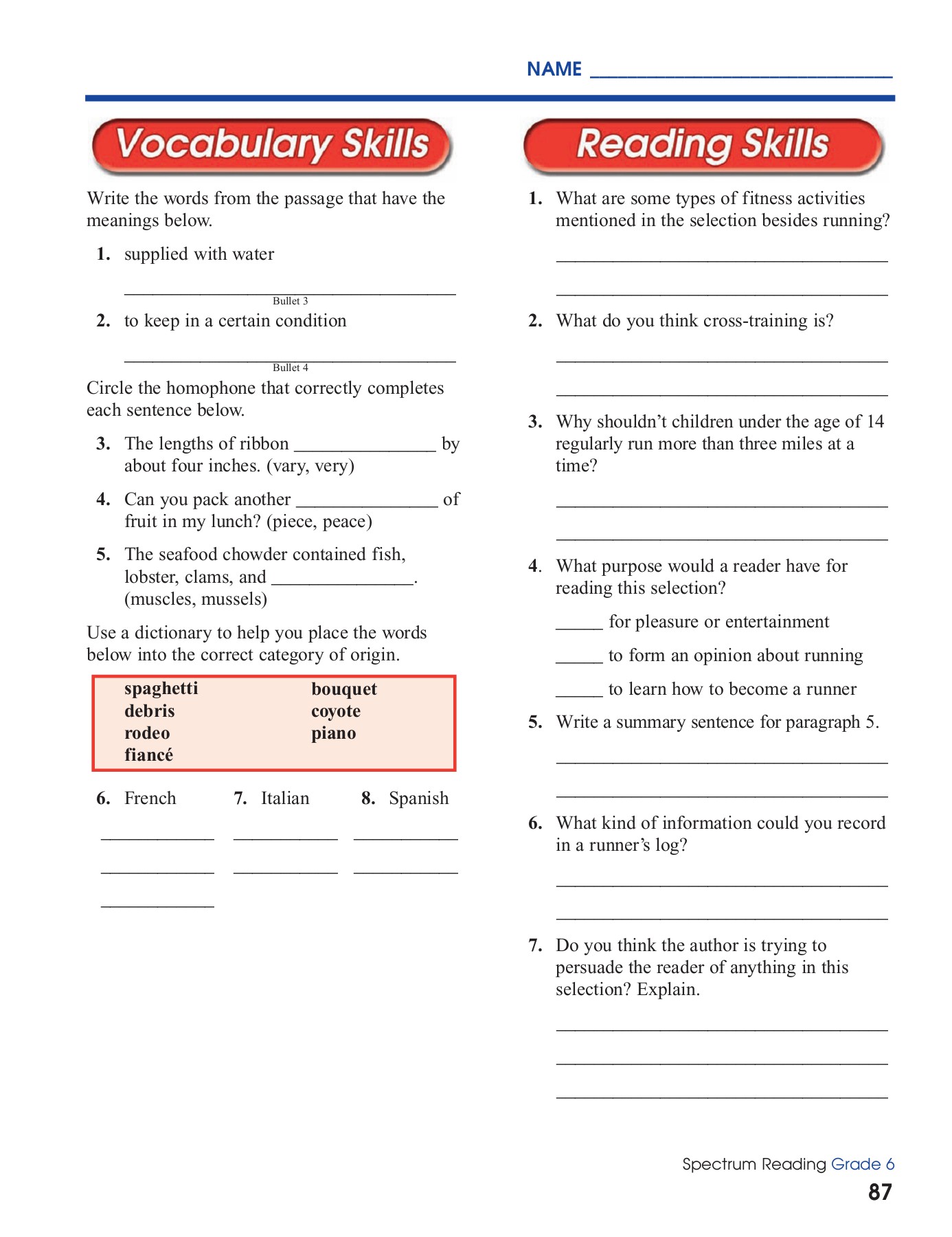 Reading Comprehension Book - Omkar Ghoshal 6D - Page 91 | Flip PDF ...