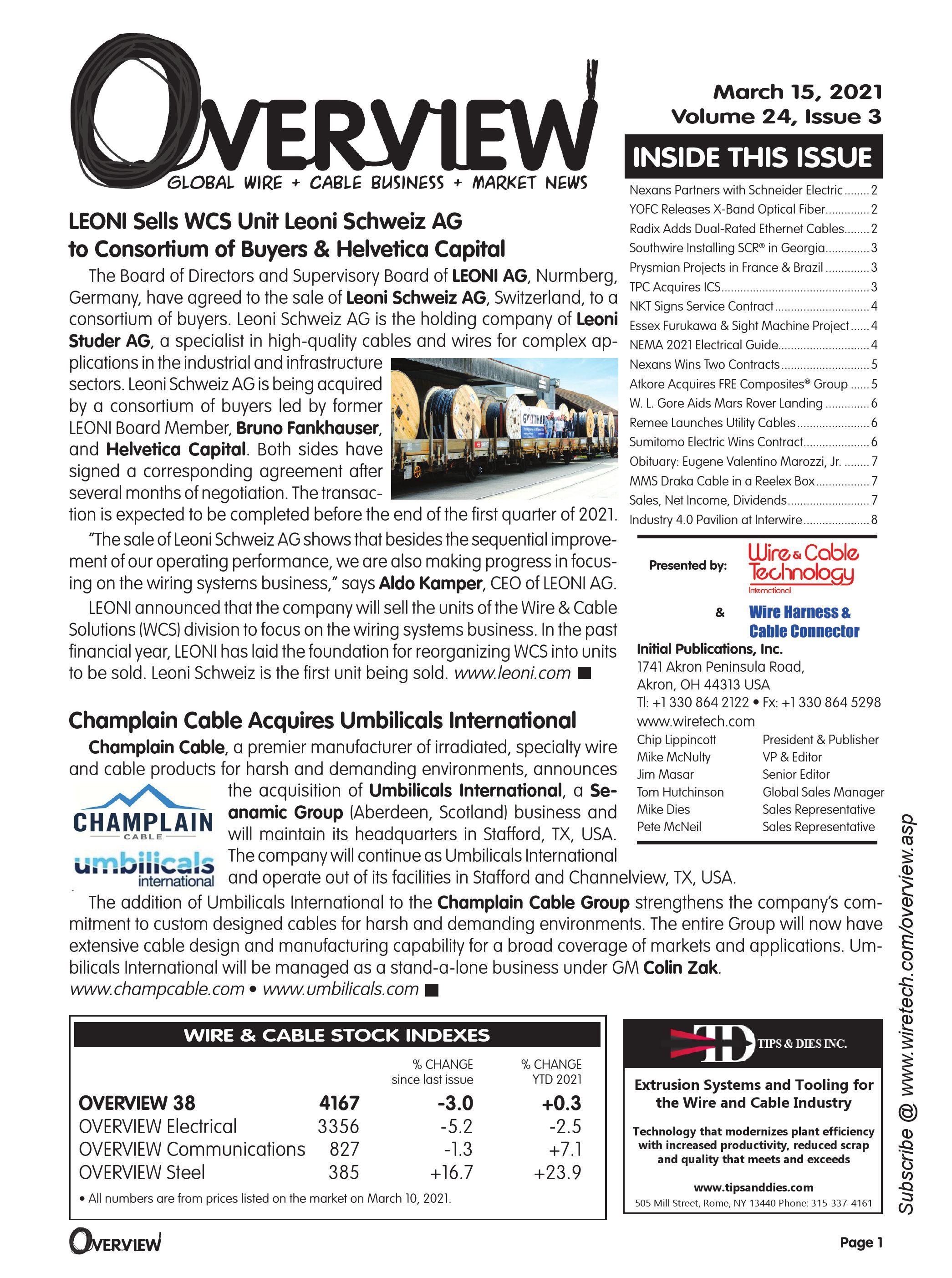 OVERVIEW March 15 2021 Issue Flip Book Edition - mcnulty - Page 1 - 8 | Flip PDF Online | PubHTML5