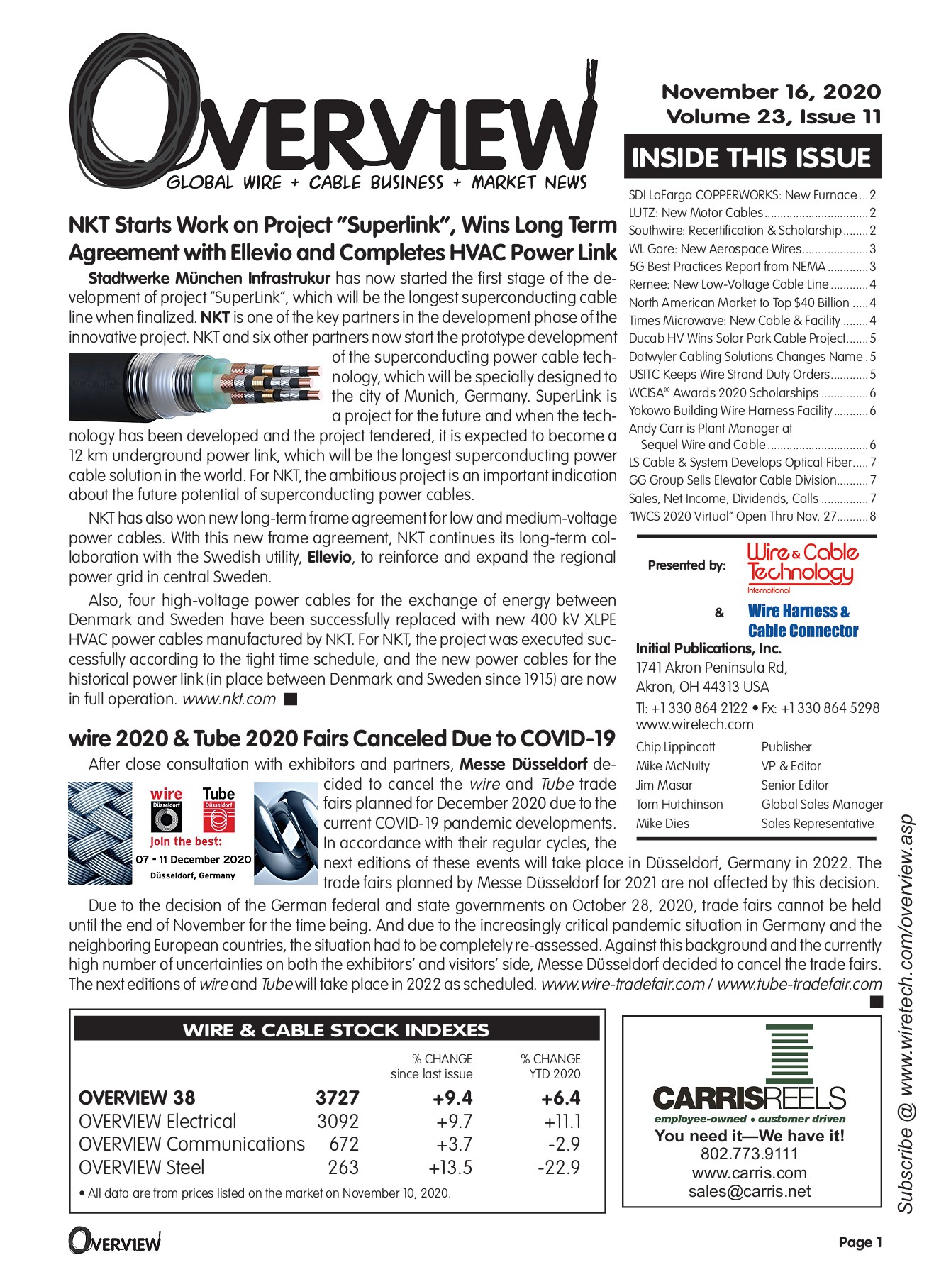 OVERVIEW November 16 2020 Issue Flip Book Edition - mcnulty - Page 1 ...