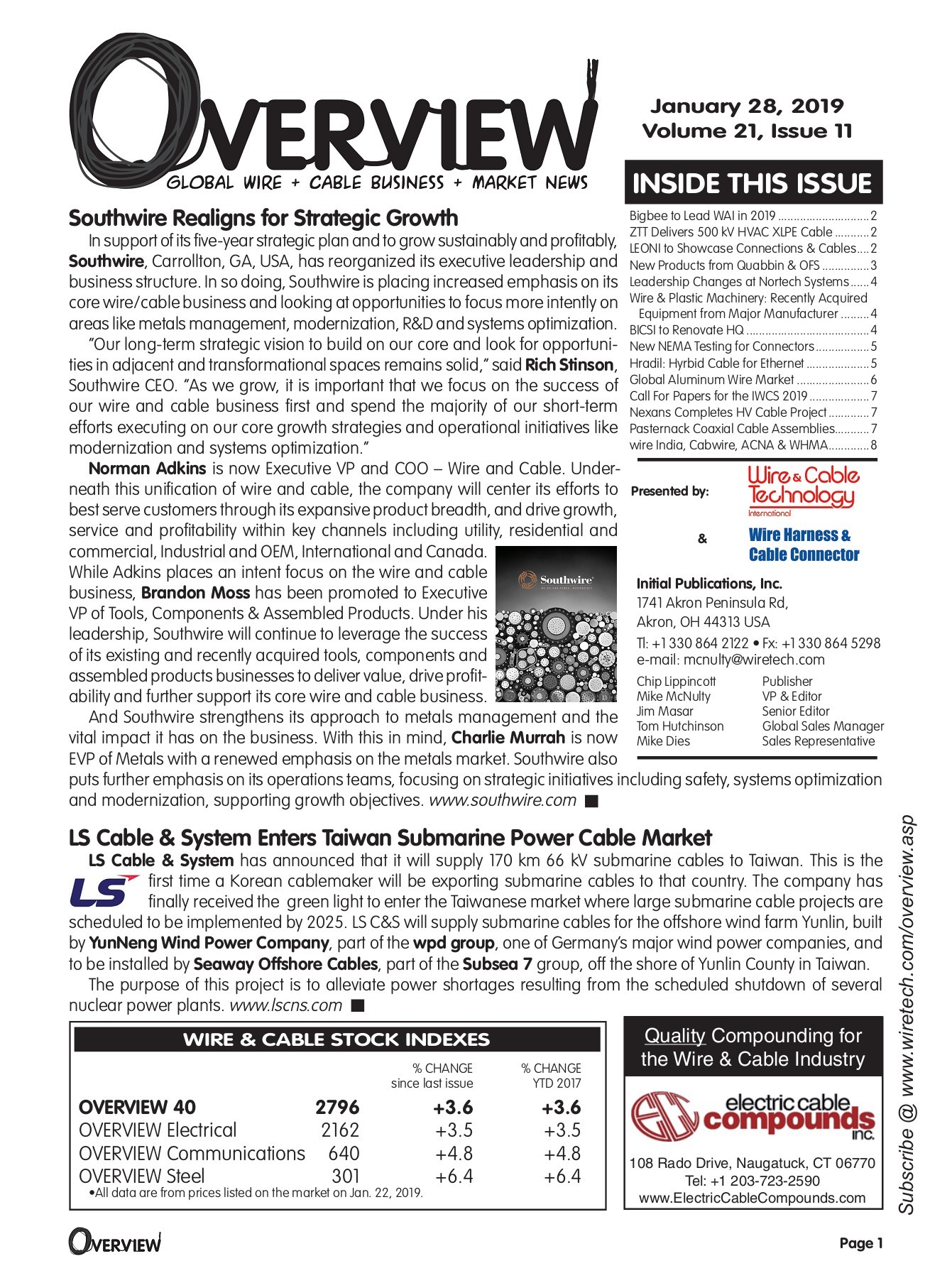 OVERVIEW January 28 2019 Issue Flip Edition - mcnulty - Page 1 - 8 ...