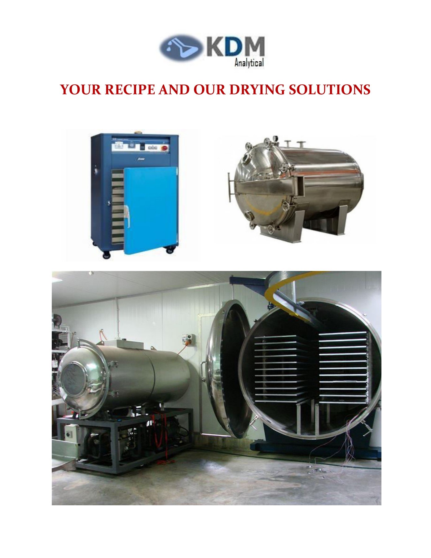 KDM ANALYTICAL DEDICATED DRYING SOLUTIONS - kkmandal062 - Page 1 - 8 ...