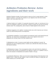 Actbiotics-_5_May - ramos.andre - Page 1 - 4 | Flip PDF Online | PubHTML5