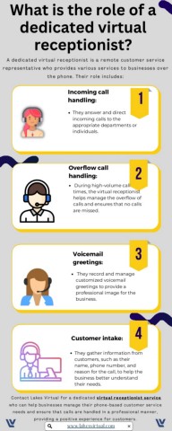 What is the role of a dedicated virtual receptionist - lakesvirtual ...