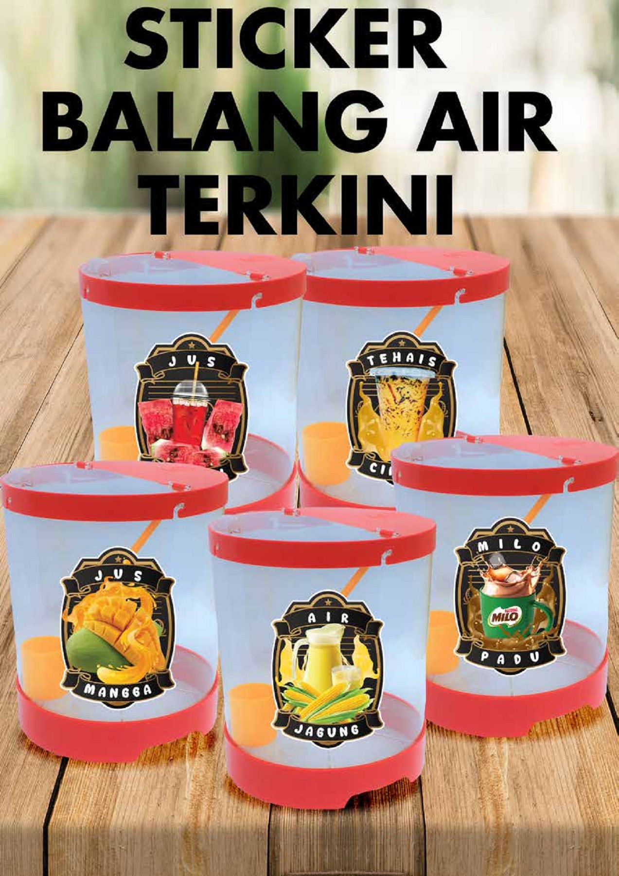 Katalog Template Sticker Balang Air Terkini - Kuwey Studio - Page 1 ...