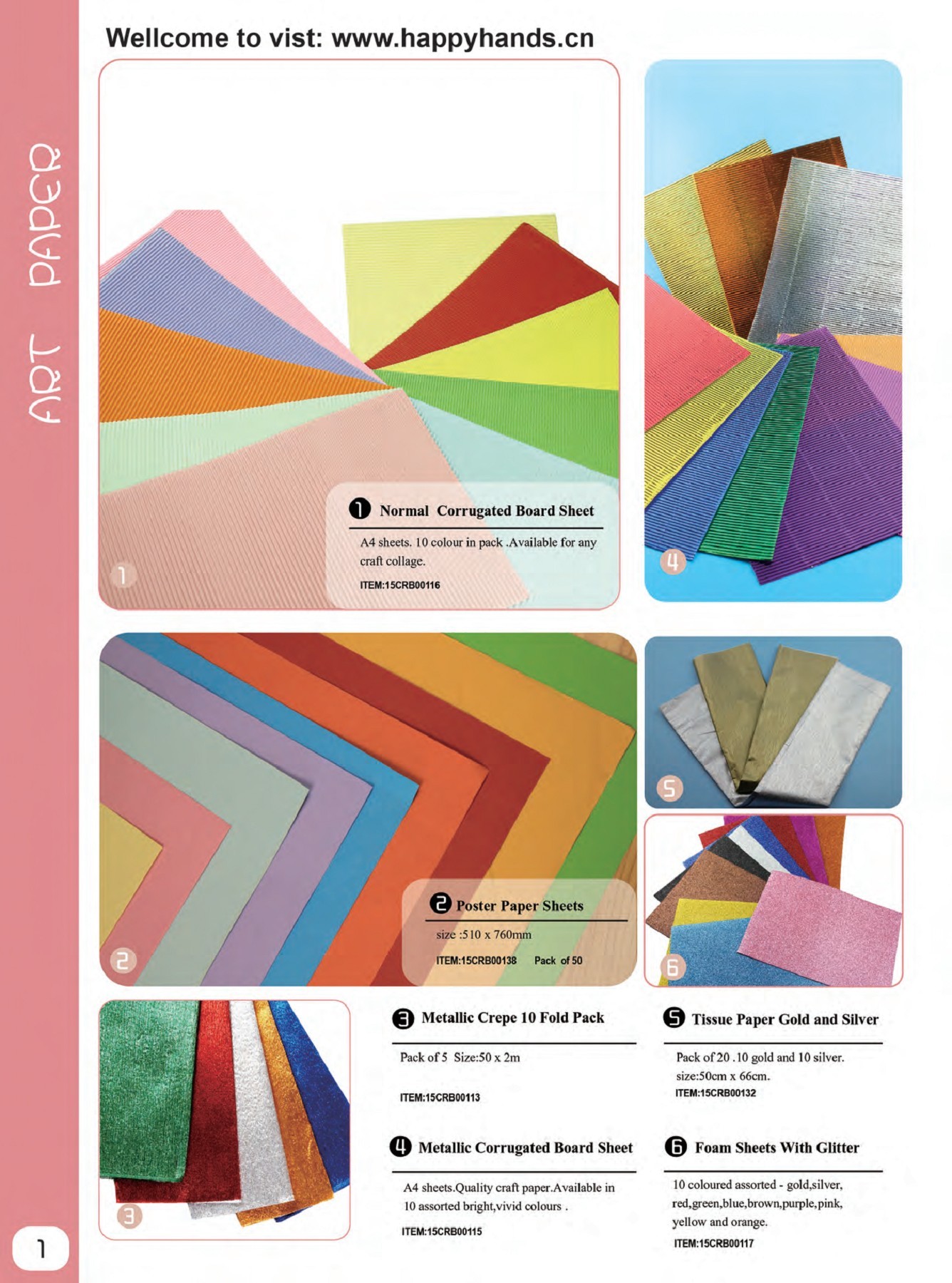 Happy Hands Catalog - cynthia - Page 1 - 34 | Flip PDF Online | PubHTML5