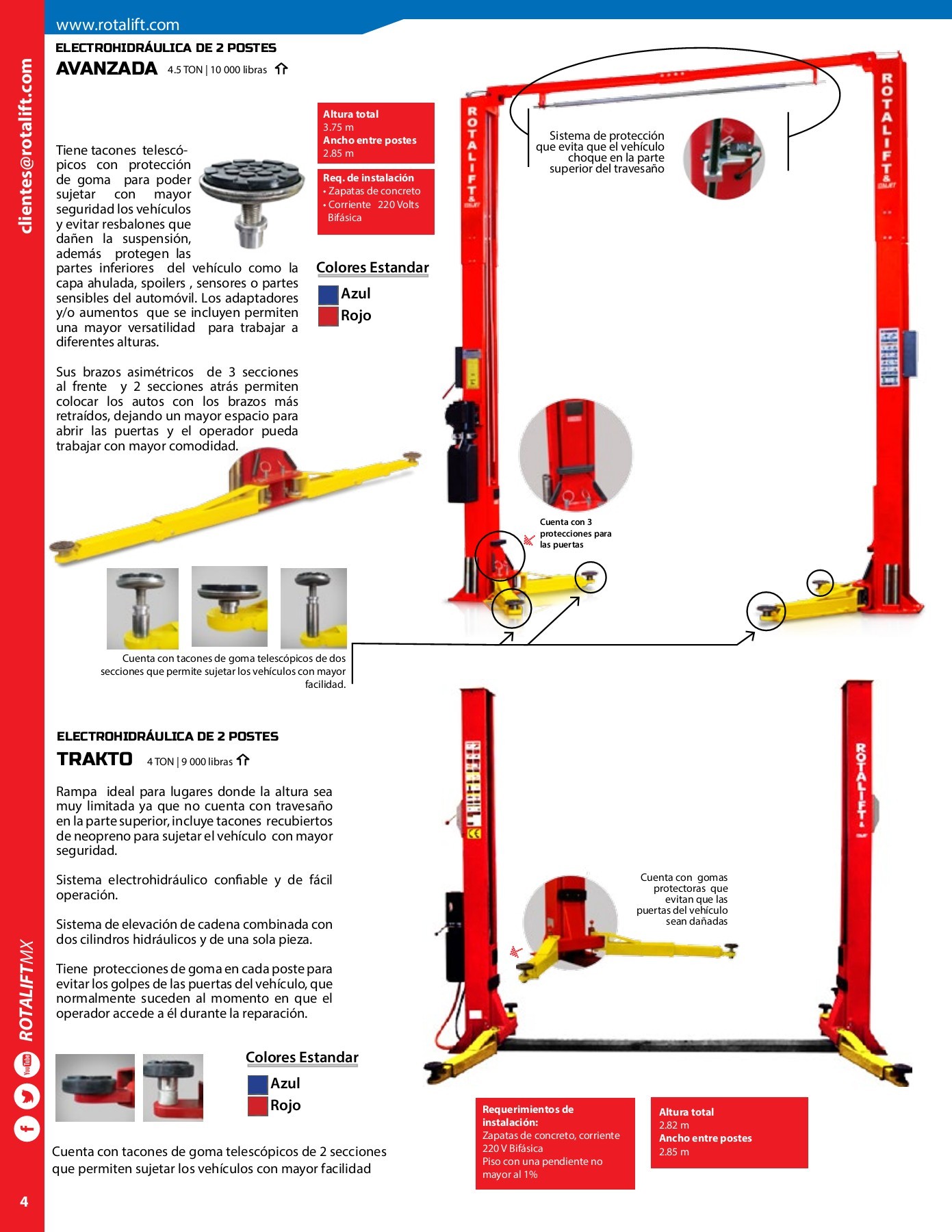 Catalogo Rotalift - Rotalift MX - Page 4 | Flip PDF Online | PubHTML5