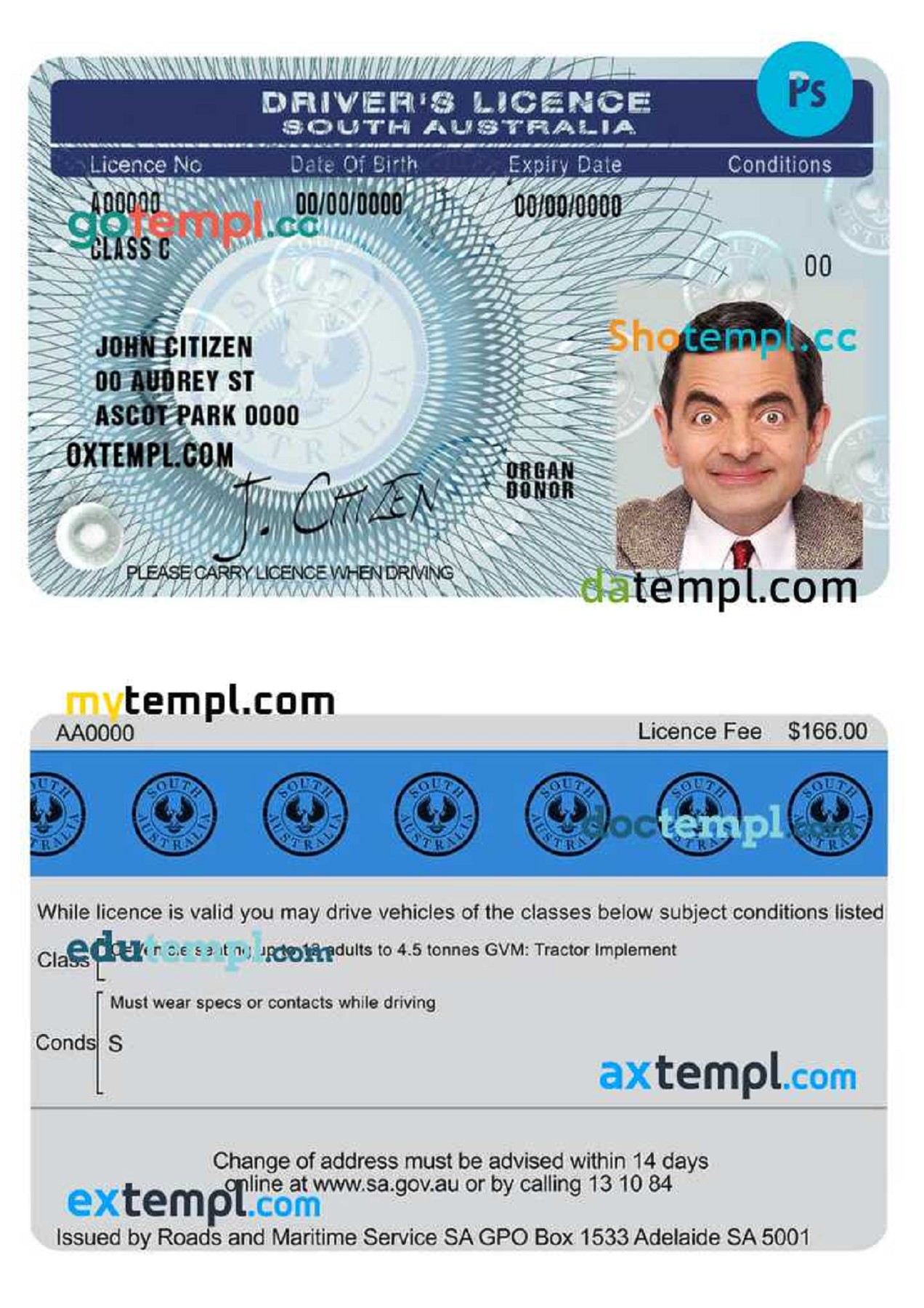 South Australia driving license psd - goshoskpay - Page 1 - 1 | Flip ...