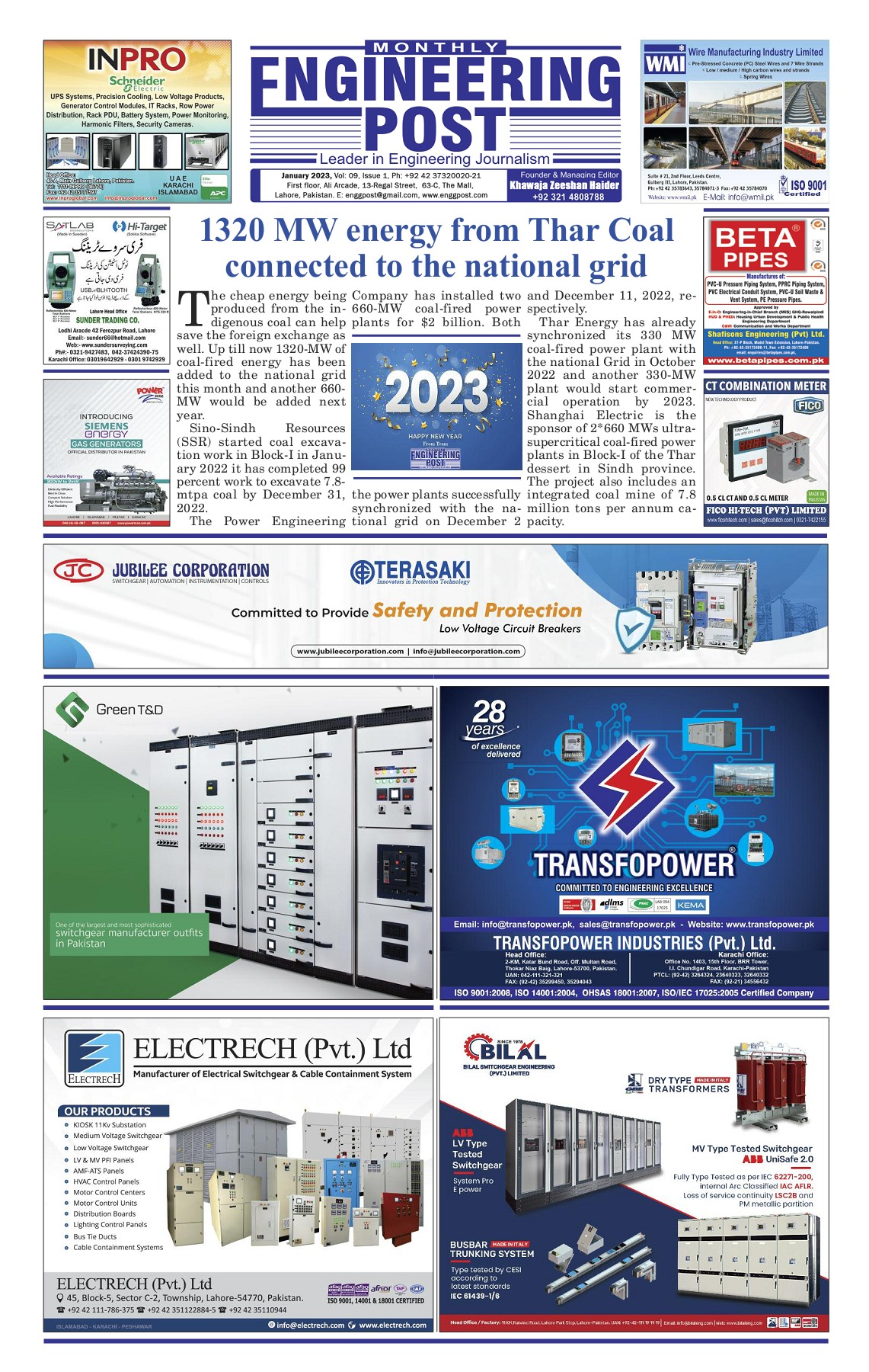 Engineering Post January 2023 - Atiyab Butt - Page 1 - 48 | Flip PDF ...