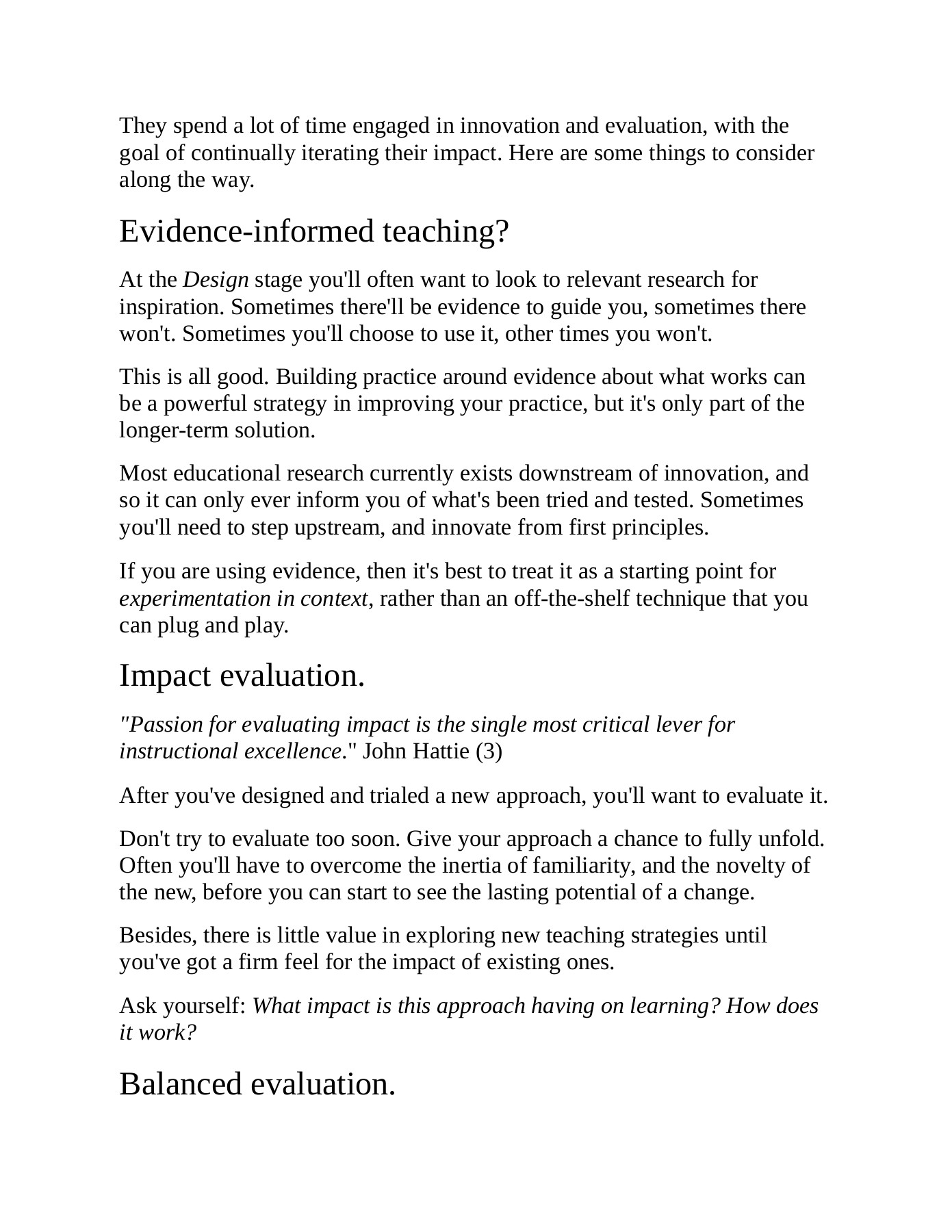 Lean Lesson Planning A practical approach to doing less and achieving ...