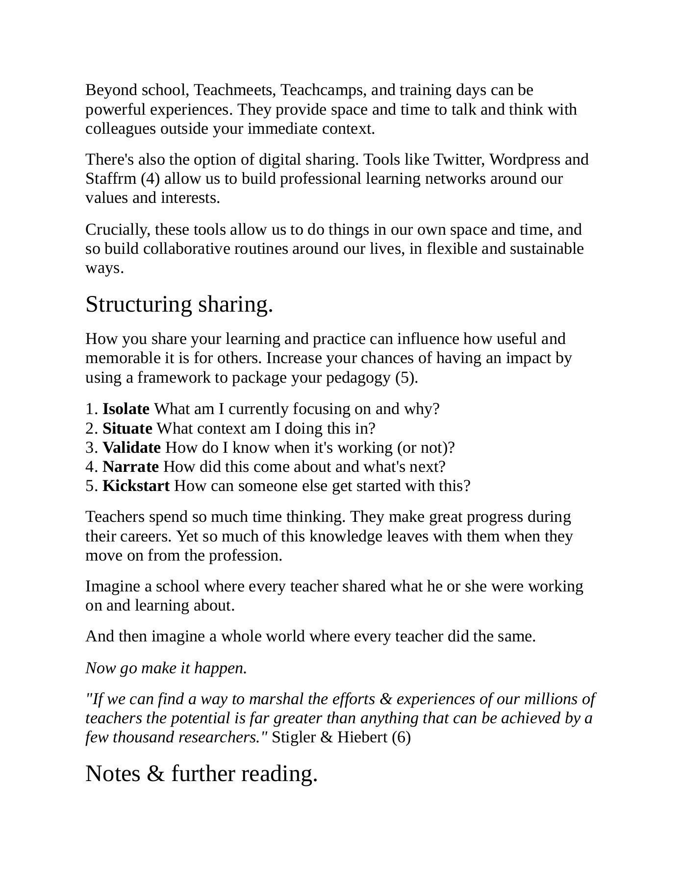 Lean Lesson Planning A practical approach to doing less and achieving ...