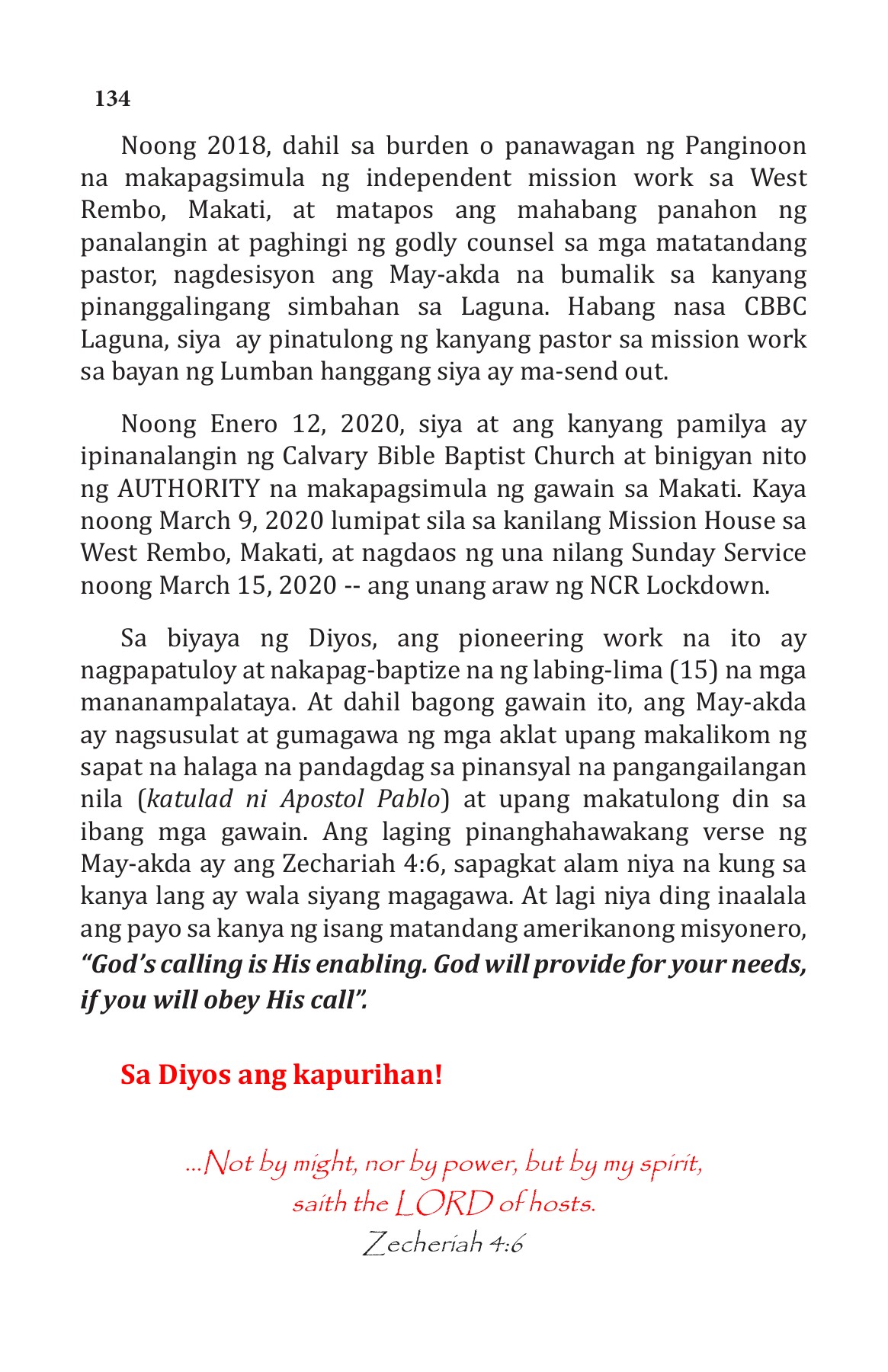 Handbook ng mga Pastor at Misyonero - kiko18_99 - Pahina 135 | Online ...