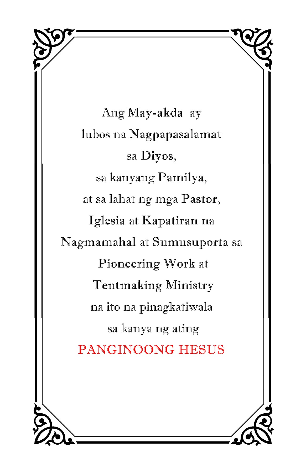 Handbook ng mga Pastor at Misyonero - kiko18_99 - Pahina 4 | Online na ...