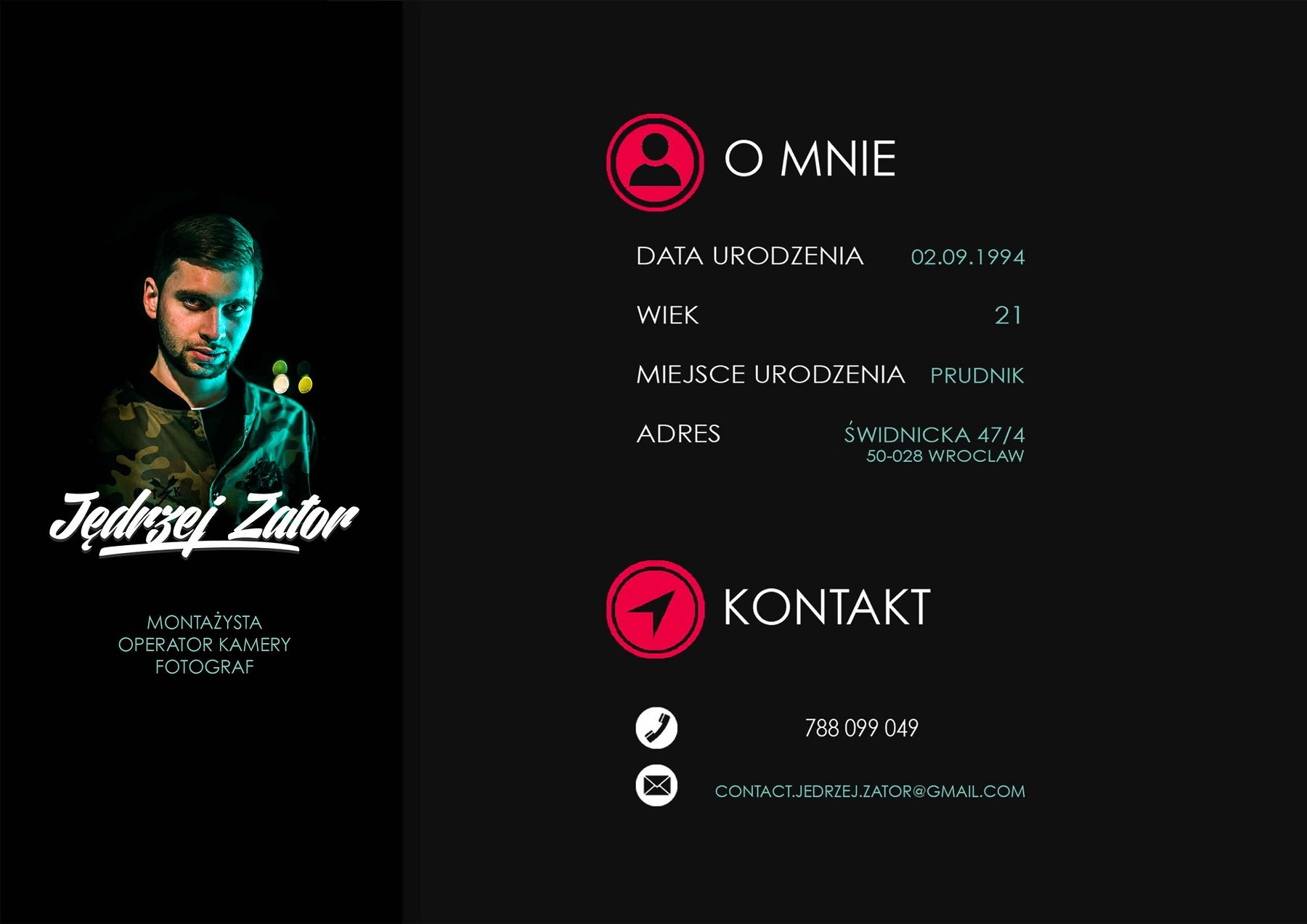 PORTFOLIO PDF NA PUBHTML5 - jedrzejzator - Page 2 | Flip PDF Online | PubHTML5