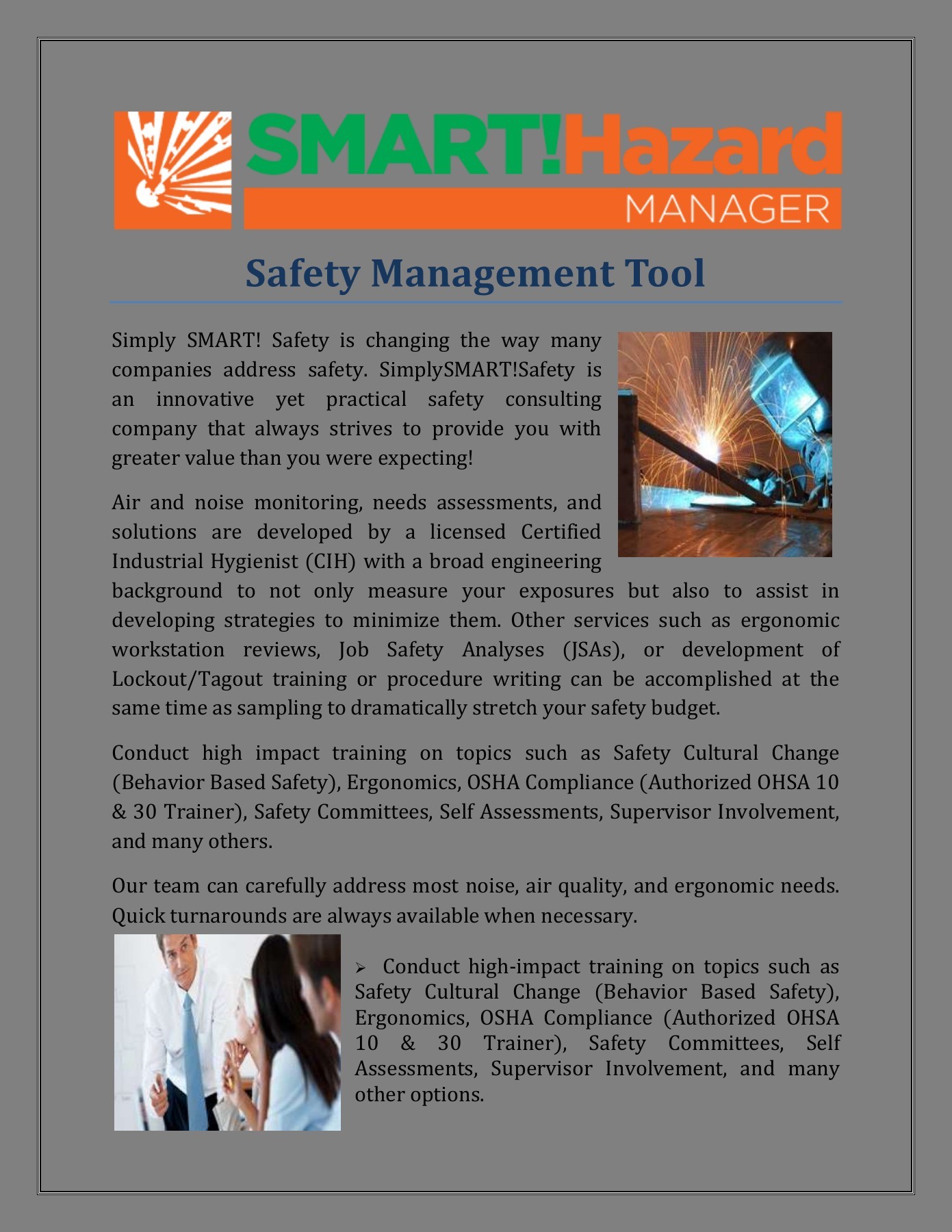 Safety Management Tool - gosimplysmart.publishpath - Page 1 - 3 | Flip ...