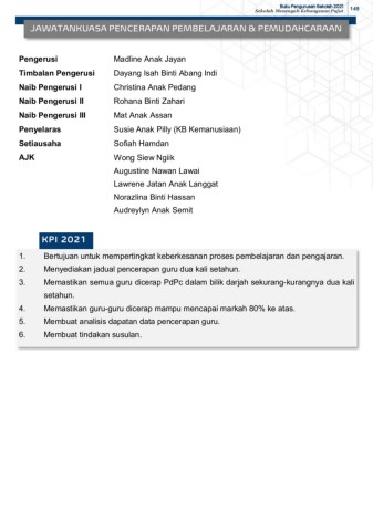 Buku Pengurusan SMK Pujut 2021 - Mary Ann - Muka Surat 157 | Membalik PDF Dalam talian | PubHTML5