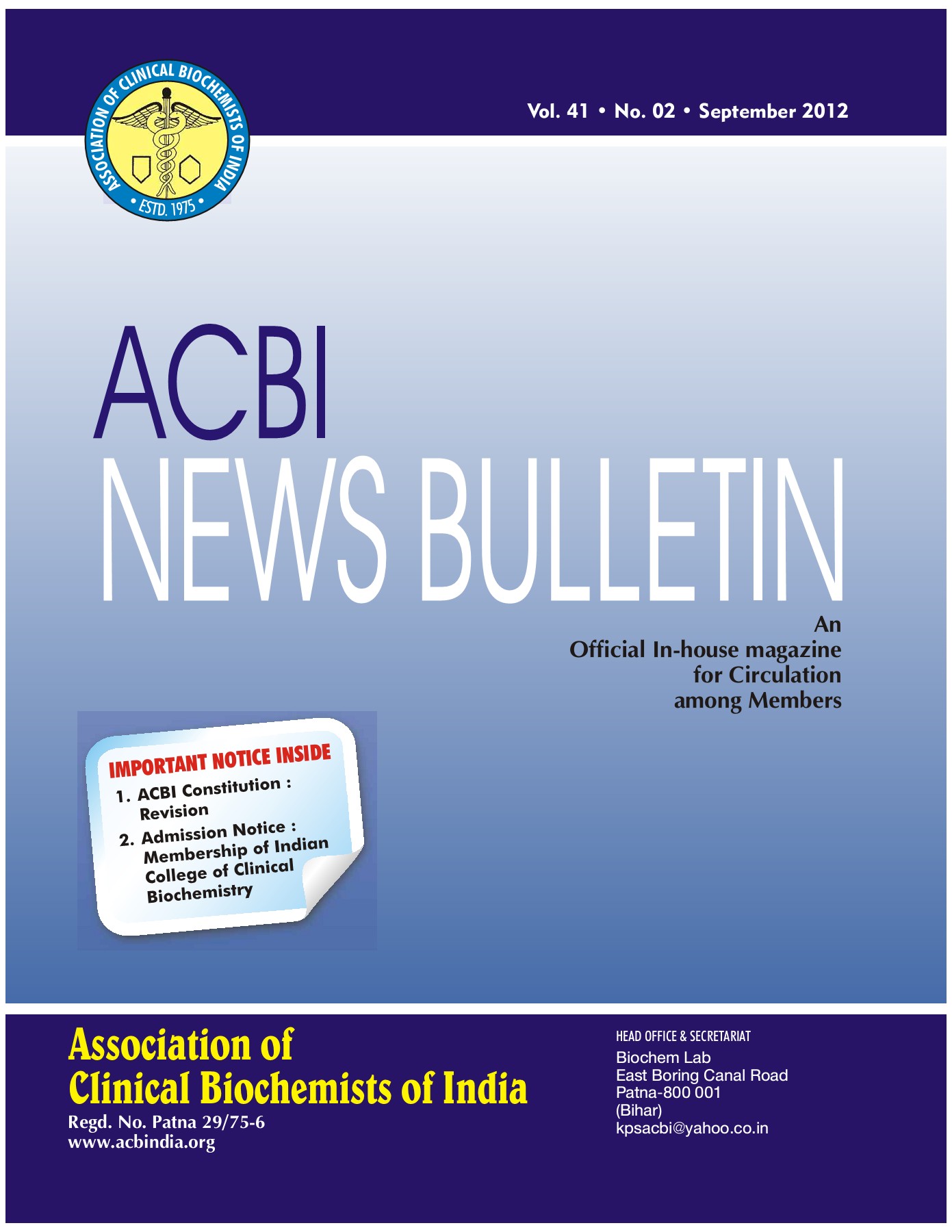 ACBI_Bulletin_SEPT-2012 - Lovesh Gupta - Page 1 - 25 | Flip PDF Online ...