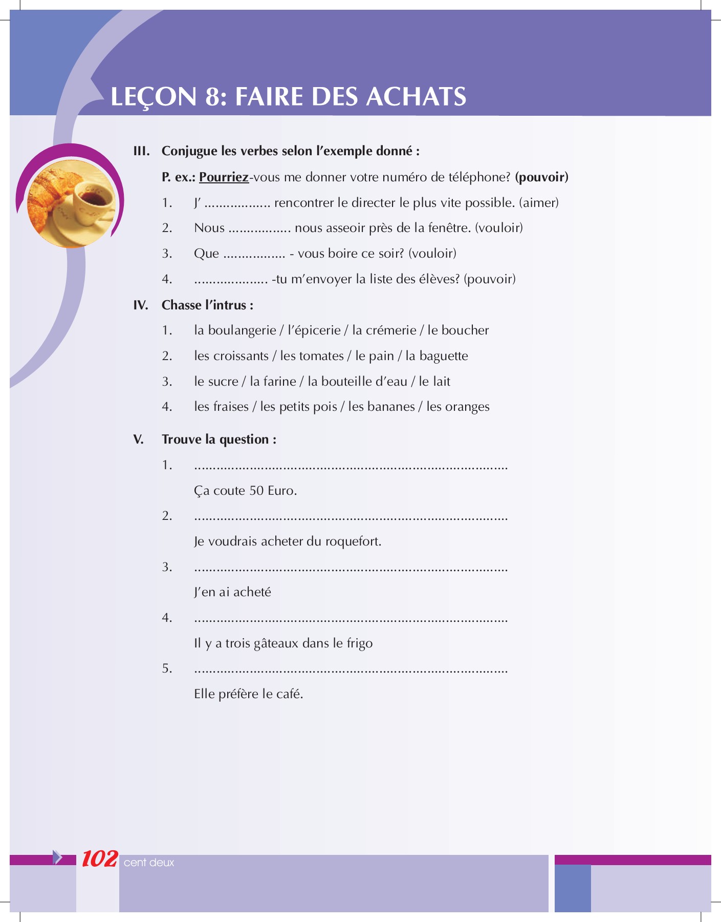 1_French_Entre_Jeunes_Book class 9 - SHAFI SHARIFF - Page 112 | Flip ...