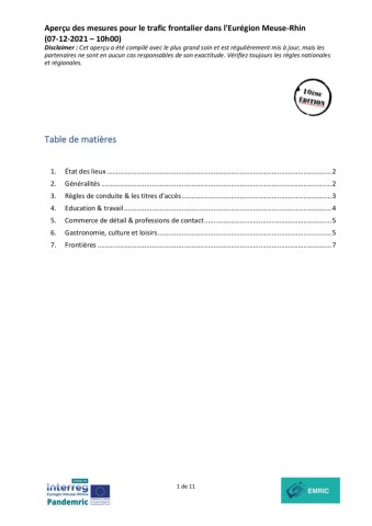 211207_Apercu-trafic-frontalier-dans-lEMR - Olivér Kriska - Page 1 - 11 ...