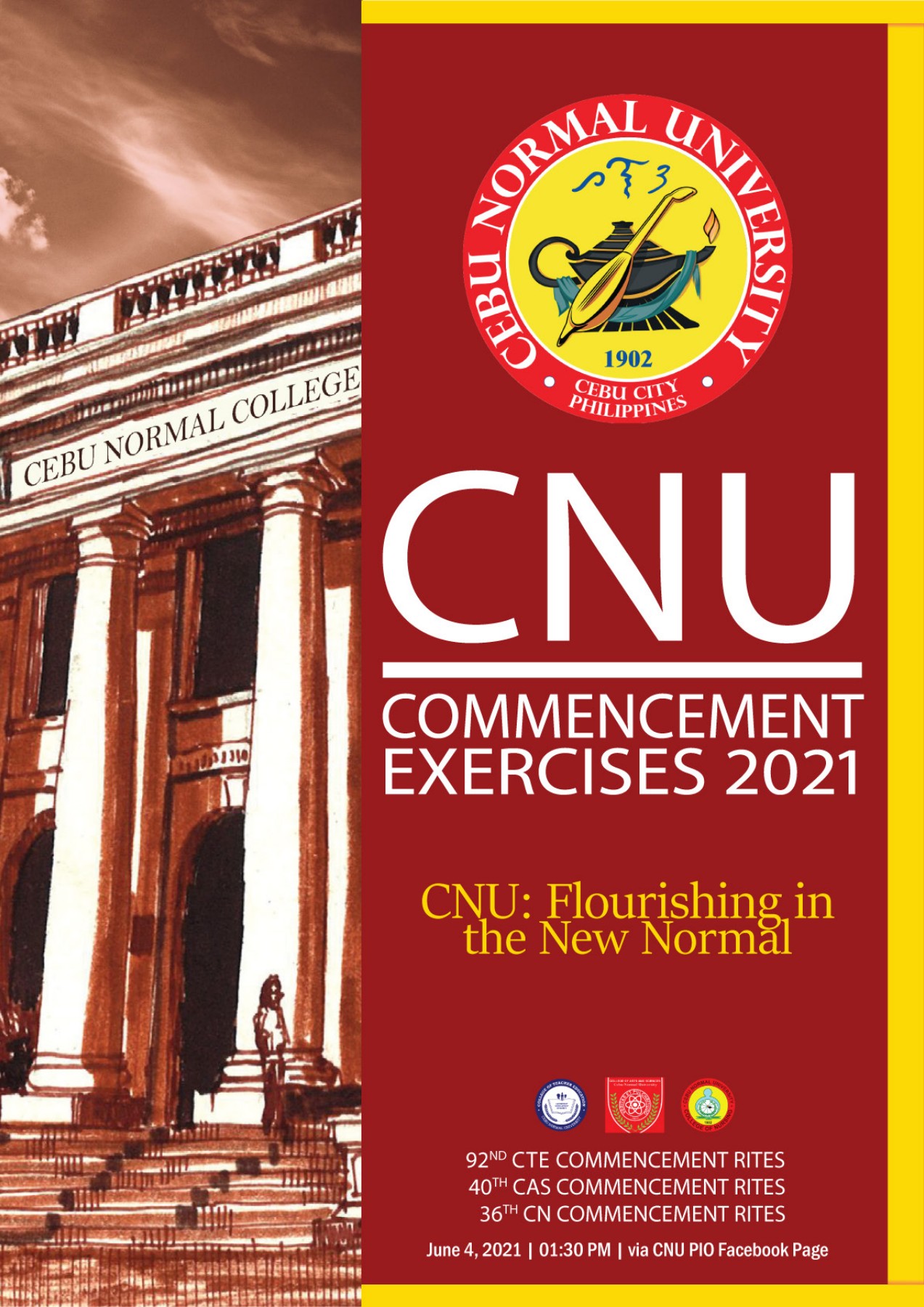 CNU Commencement Rites 2021 - Joje Mar Sanchez - Page 1 - 20 | Flip PDF ...