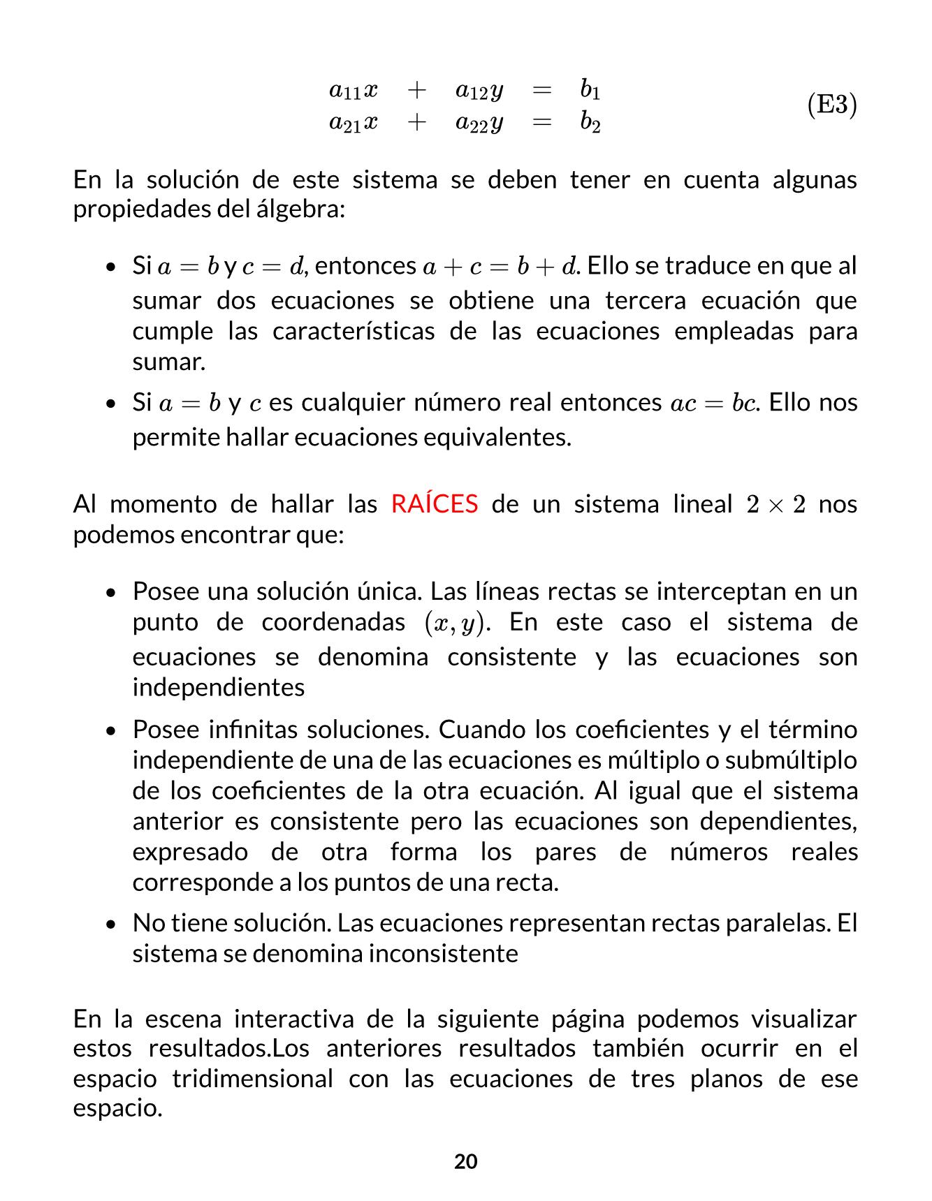 Principios de Álgebra lineal - RED Descartes - Página 22 | Flip PDF en ...