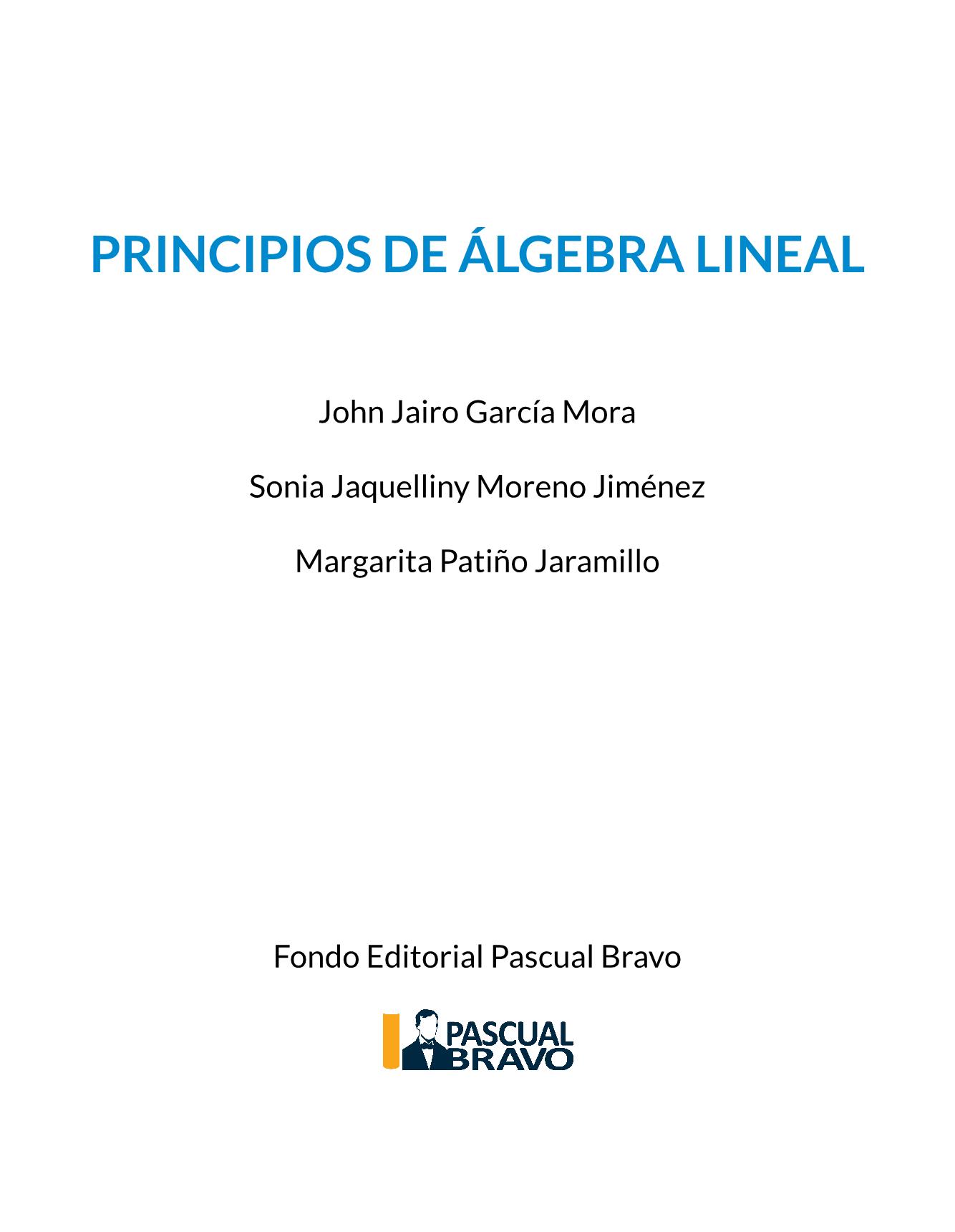 Principios de Álgebra lineal - RED Descartes - Página 3 | Flip PDF en ...
