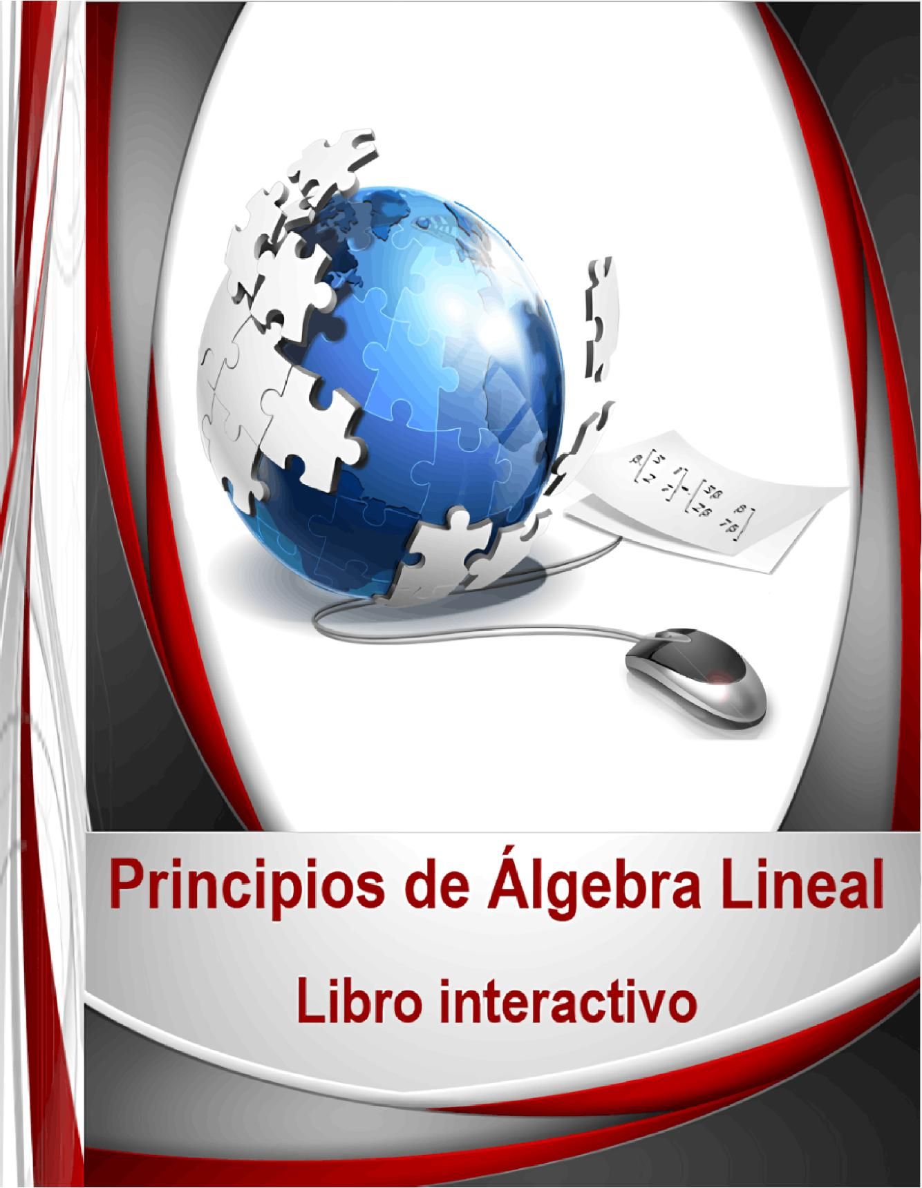Principios de Álgebra lineal - RED Descartes - Página 1 - 183 | Flip ...