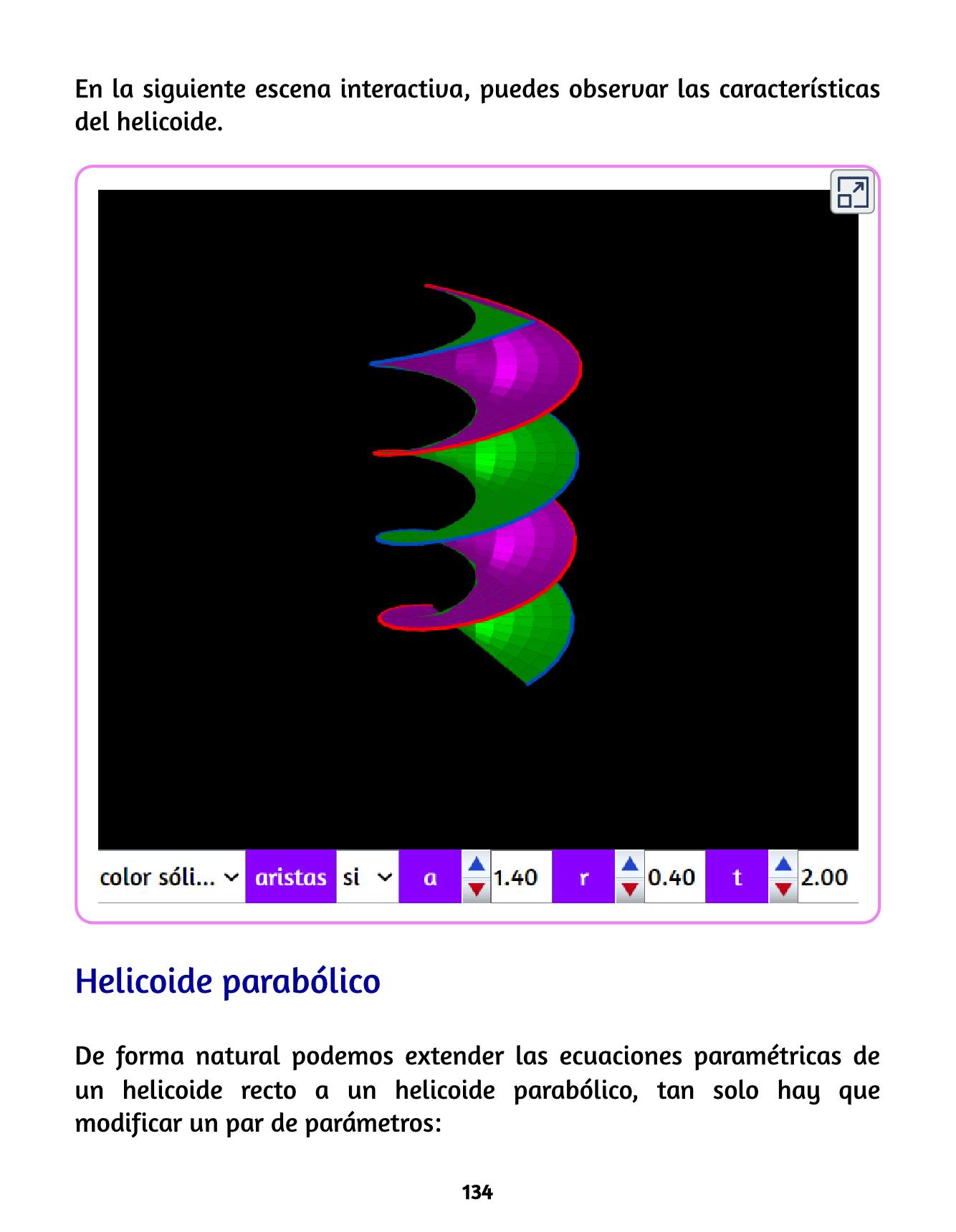 Curvas y superficies Parametricas - RED Descartes - Page 136 | Flip PDF ...