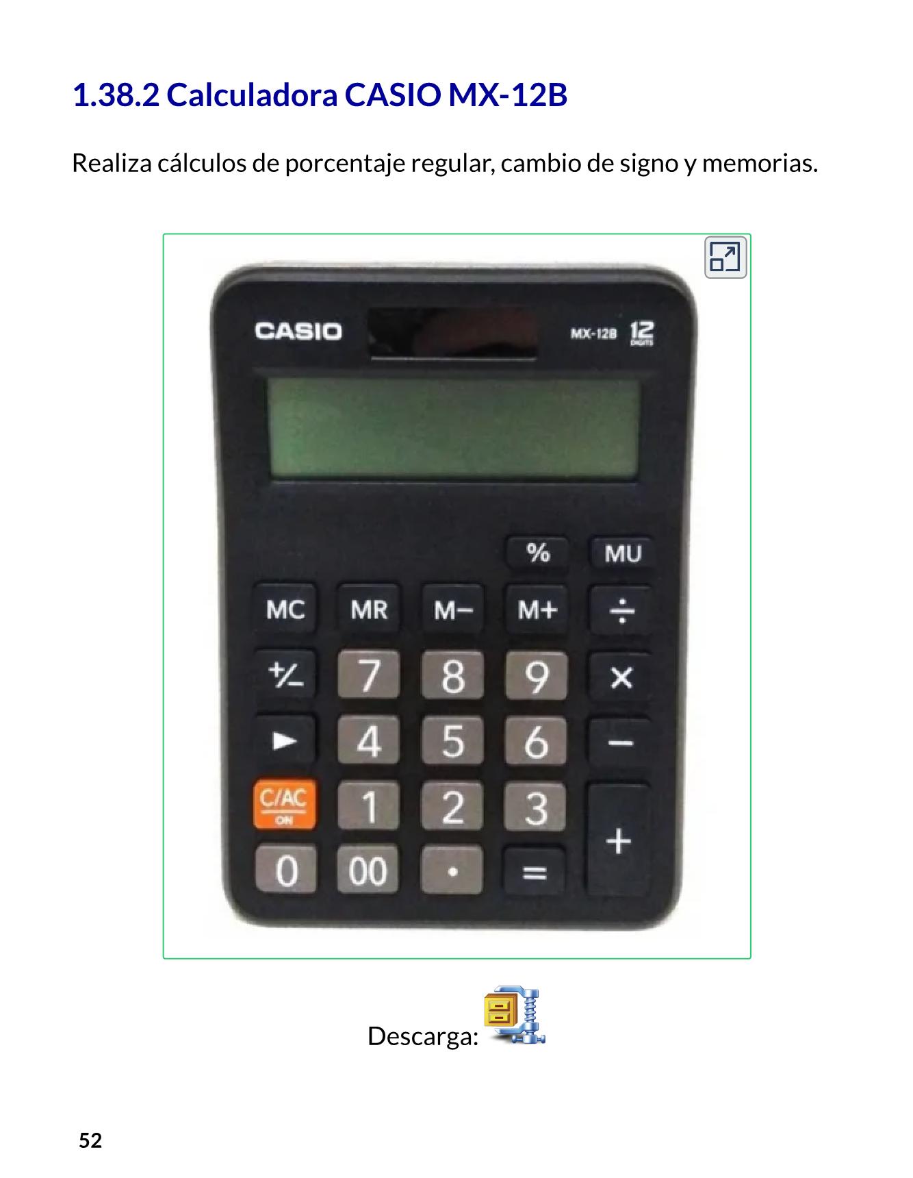 Calculadoras electrónicas - RED Descartes - Page 54 | Flip PDF Online ...