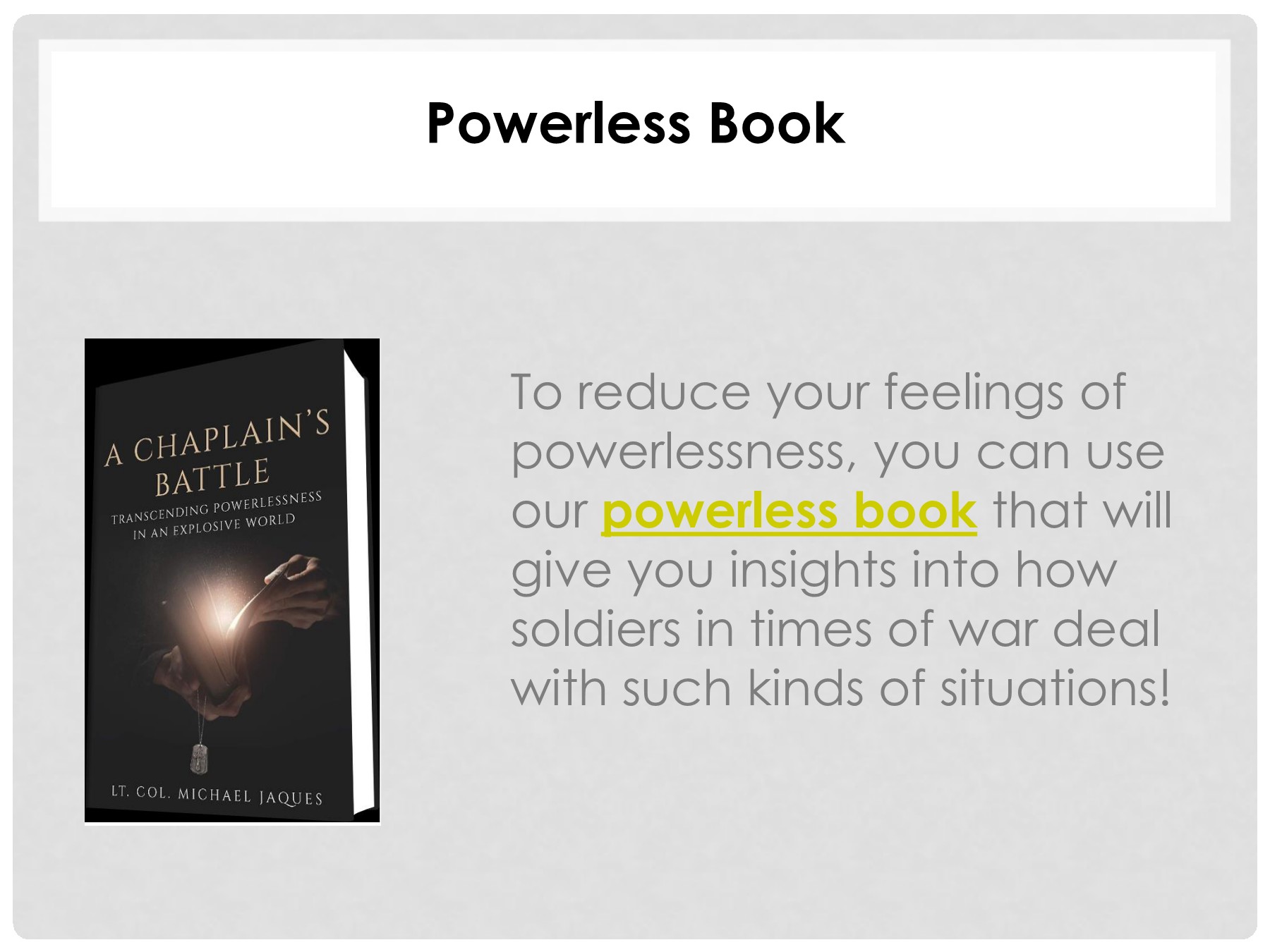 Powerless Book - michaeljaquesus - Page 1 - 5 | Flip PDF Online | PubHTML5