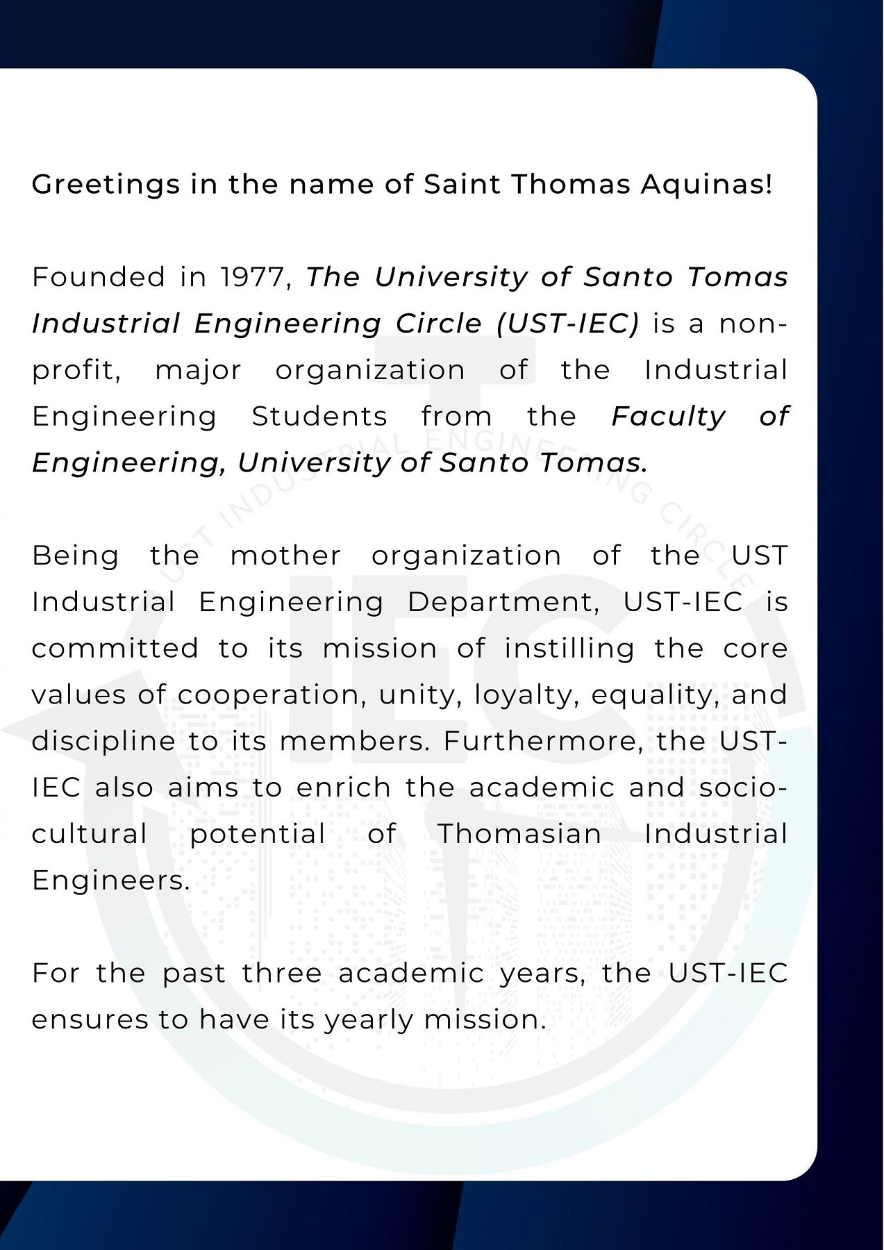 UST-IEC Brochure - cj choi - Page 3 | Flip PDF Online | PubHTML5