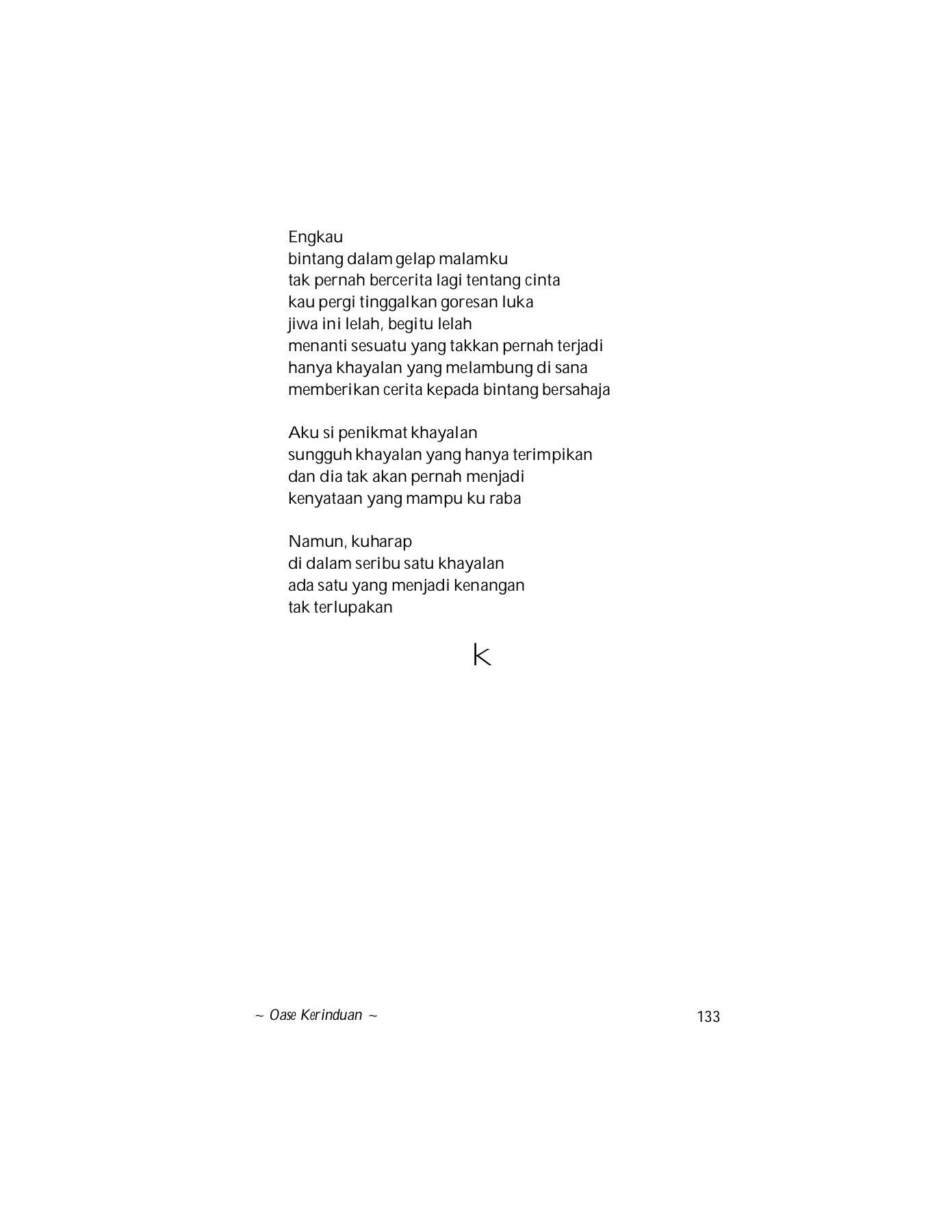 OASE_KERINDUAN_Antologi_Puisi_Bengkel_Sa - e-Library SMPN 8 Talang Ubi ...