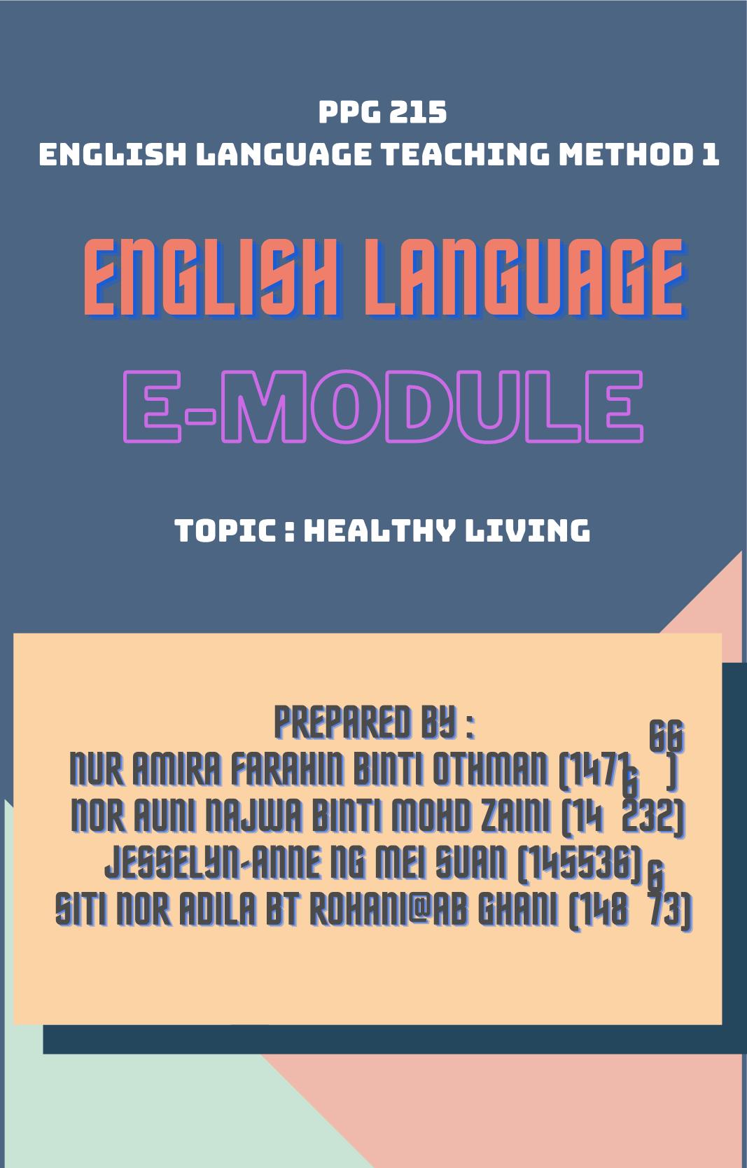 PPG E-MODULE - chtholly22 - Page 1 - 21 | Flip PDF Online | PubHTML5