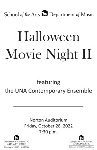 UNACE: Halloween Movie Night II