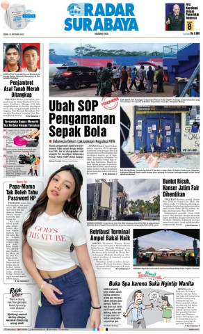 Radar Surabaya 10 Oktober 2022
