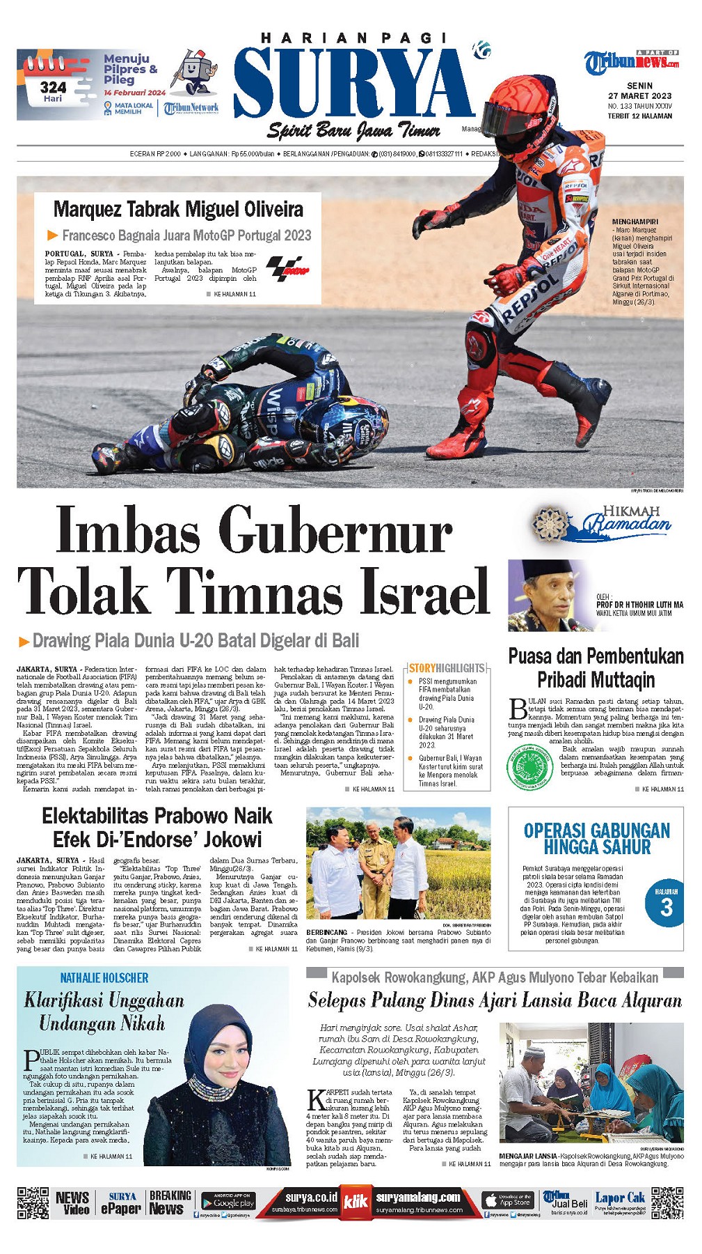 Surya 27 Maret 2023 - UMSIDALIB - Page 1 - 12 | Flip PDF Online | PubHTML5