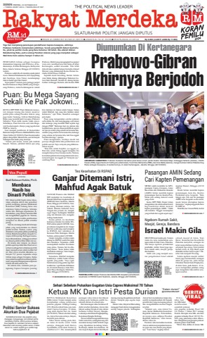 Rakyat Merdeka 23 Oktober 2023