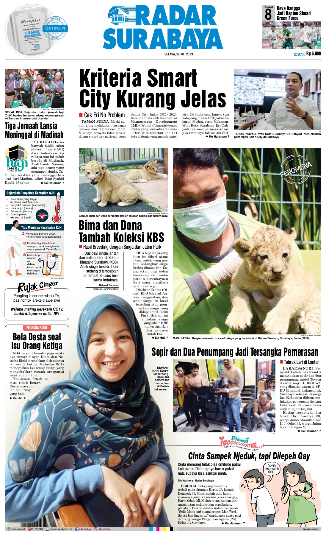 Radar Surabaya 30 Mei 2023 - UMSIDALIB - Page 1 - 12 | Flip PDF Online ...